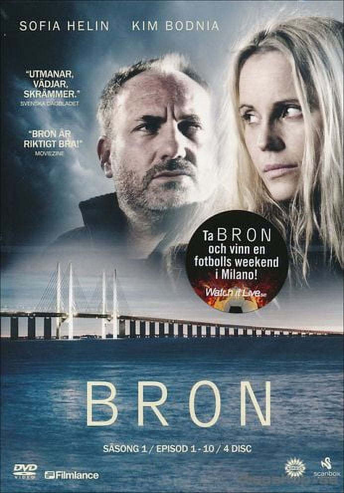 The Bridge - Season 1 (Ep. 1-10) - 4-DVD Box Set ( Bron (Broen) ) ( The ...