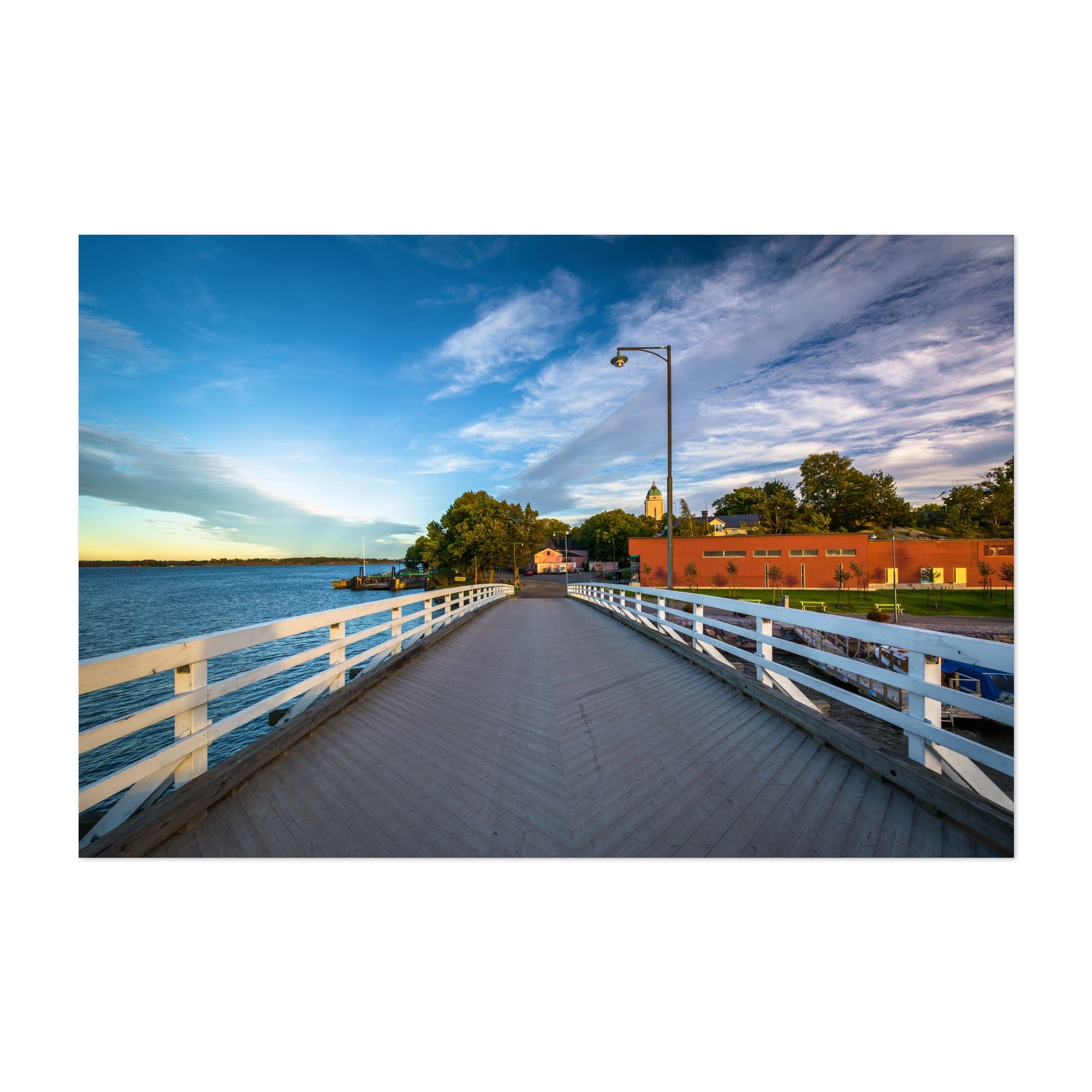 Bridge at Suomenlinna - Helsinki Finland Photography Unframed Wall Art ...