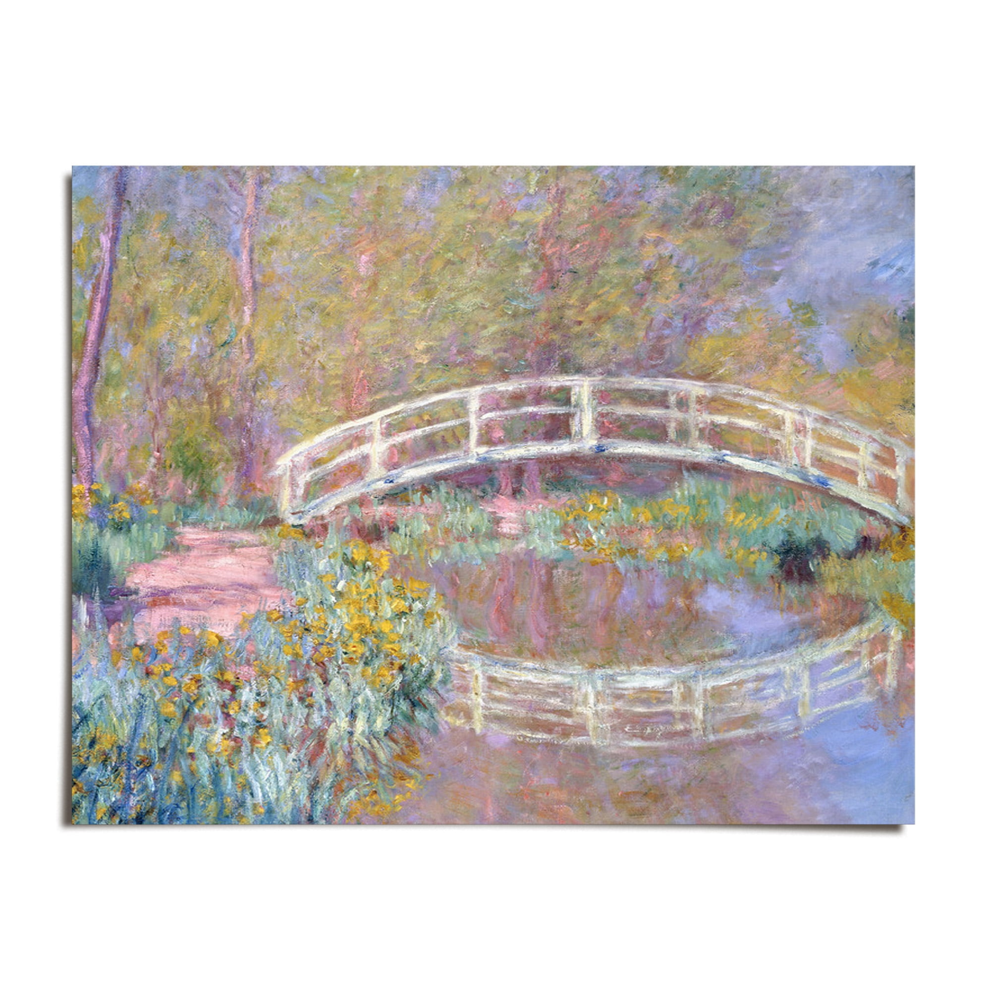 Bridge in Monet's Garden - Claude Monet - 11x14 - Wall Art Print ...