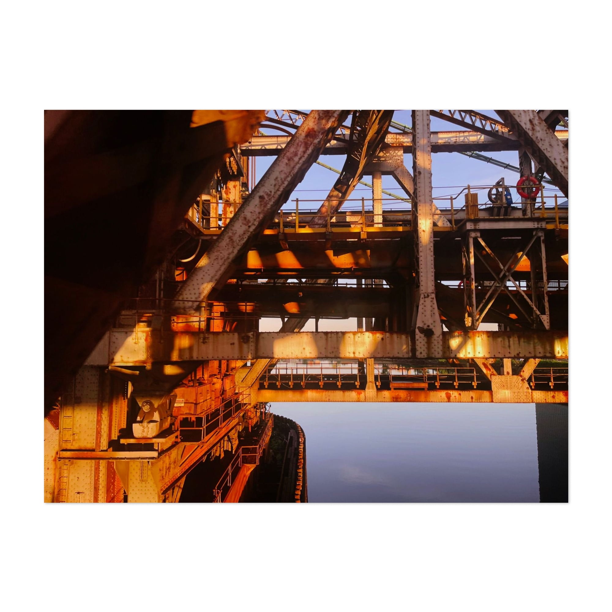 Bridge in the Sunlight - New Jersey Photography Industrial Bridge ...