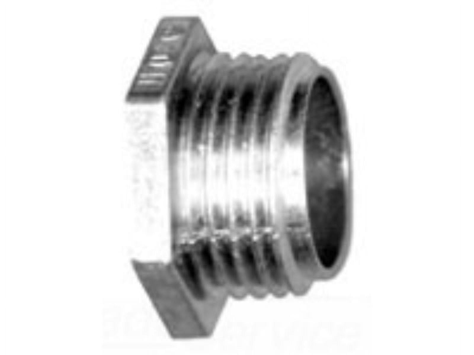 Bridgeport 1105-DC Conduit Chase Nipple; 1-1/4 Inch, MNPT, Die-Cast ...