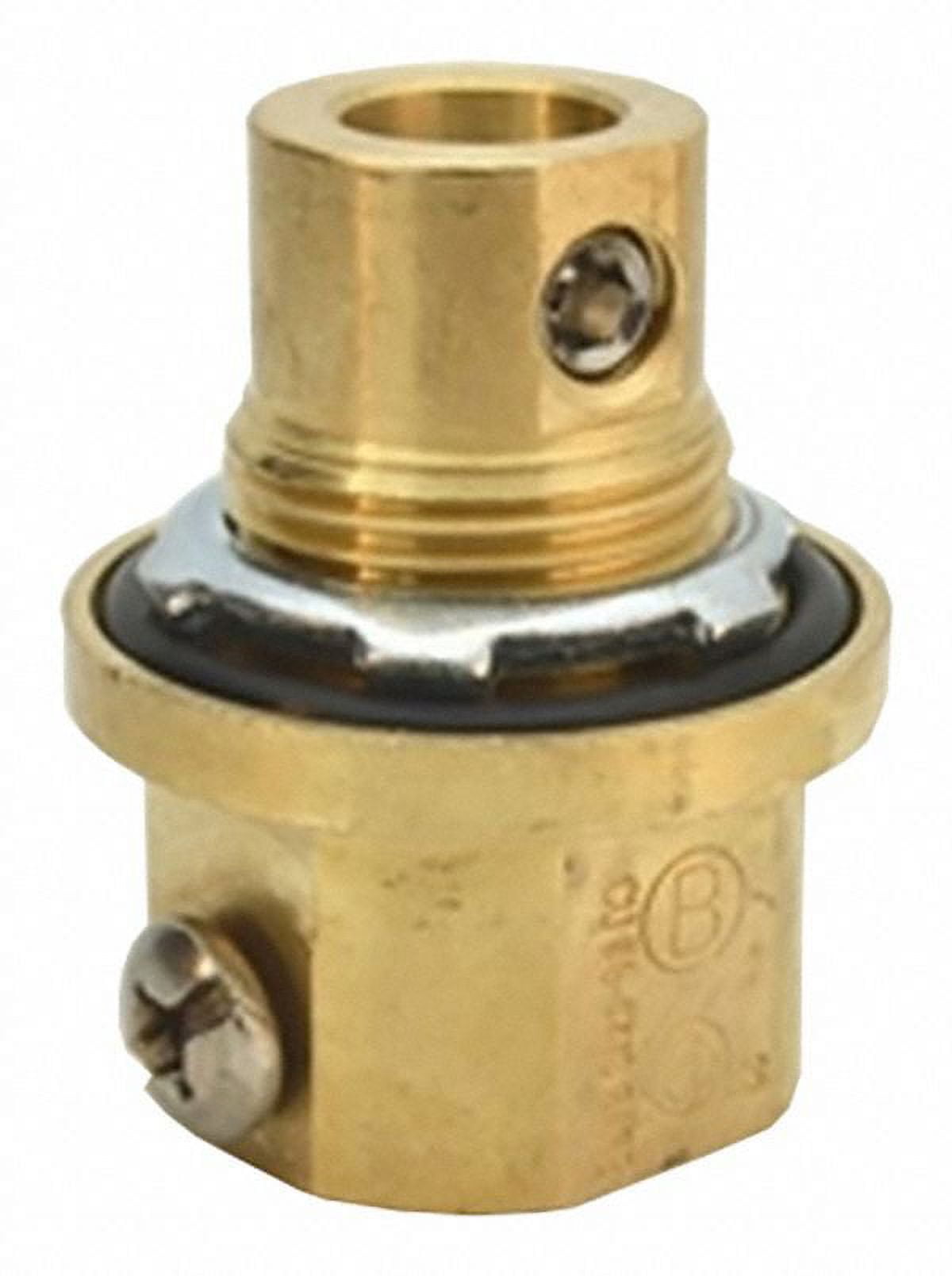 Bridgeport Fittings Grounding Lug Hubs,Brass,3/4" Trade Size MCH-075 ...
