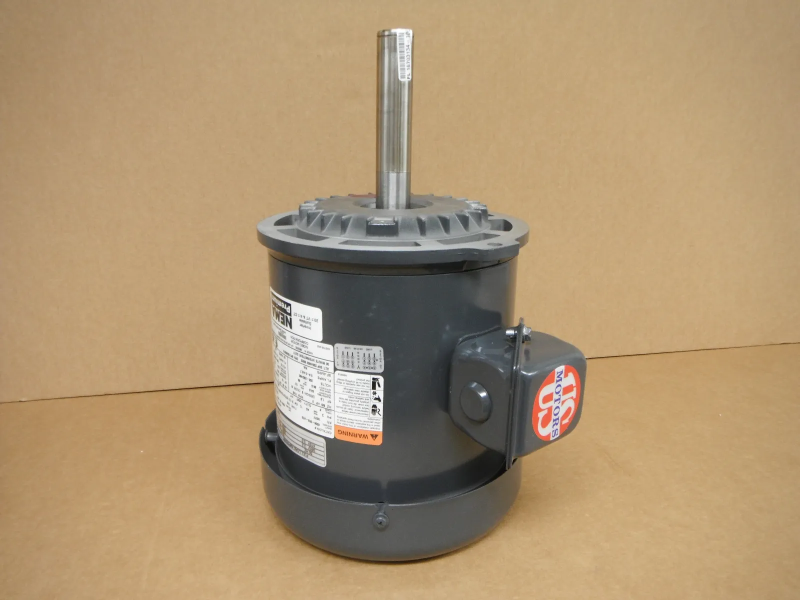Bridgeport mill 2 HP VARIABLE SPEED MOTOR 1547 mfg by US MOTORS Nidec ...