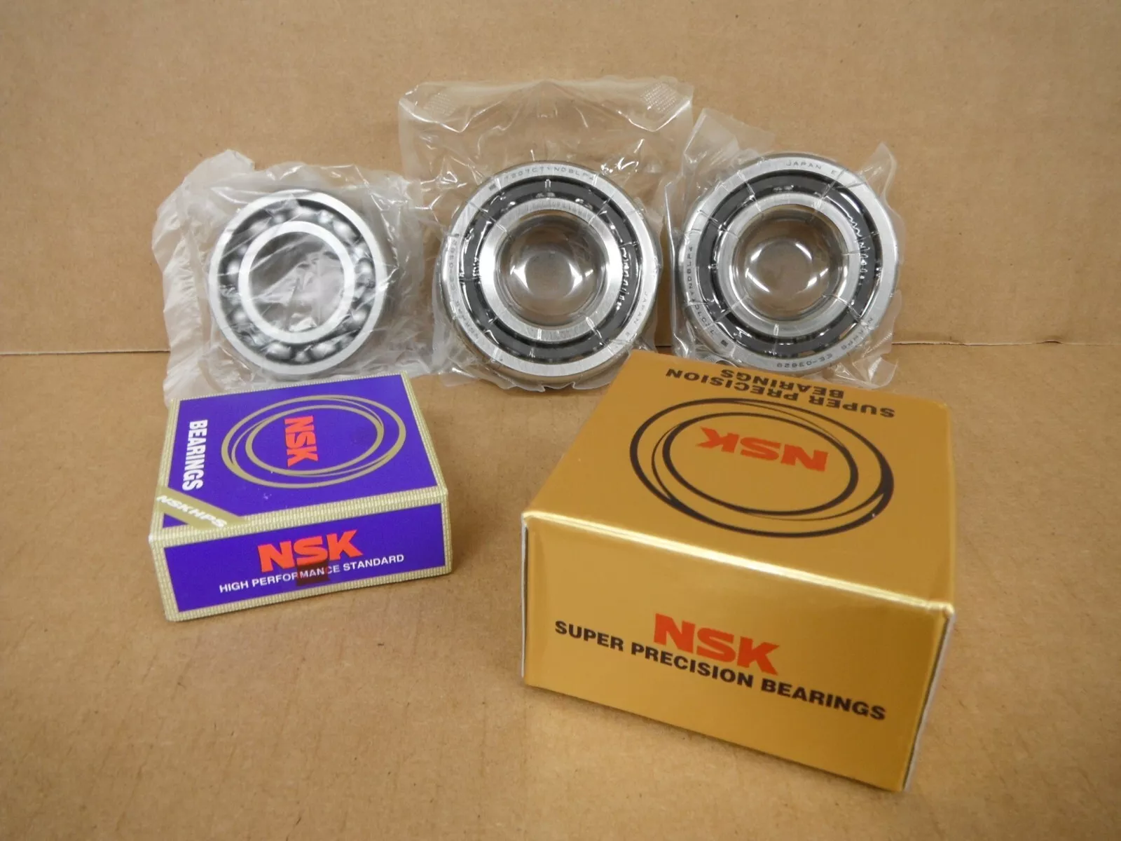 Bridgeport mill SPINDLE BEARING SET 1418 1422 11190238 Made in Japan ...