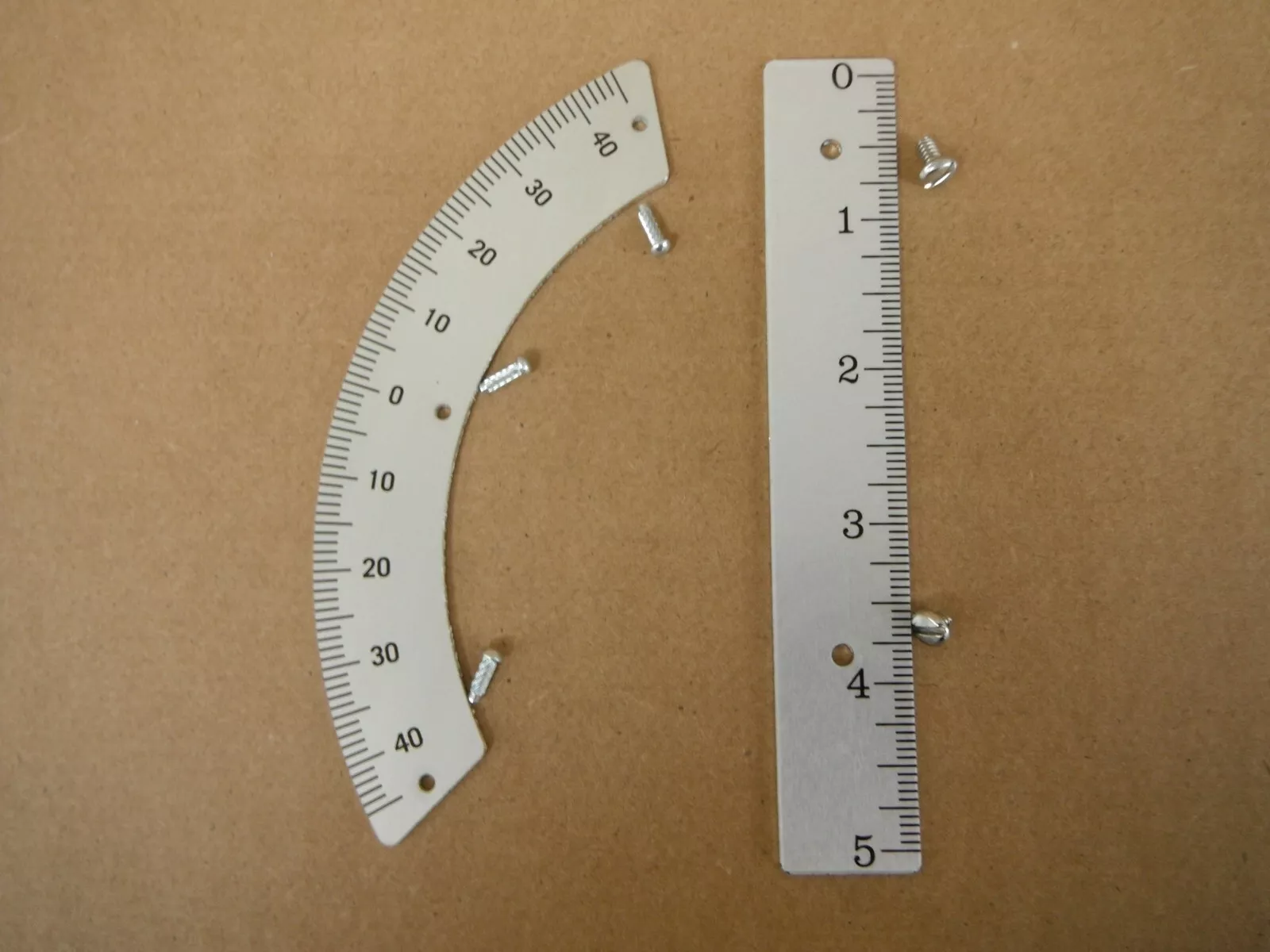 Bridgeport mill part MICROMETER SCALE 1195306 M1165 ANGLE PLATE 1062826 ...
