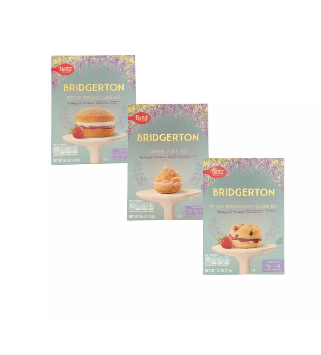 Bridgerton Baking Kit Bundle, Petite Strawberry Scone, Biscuit Puff ...