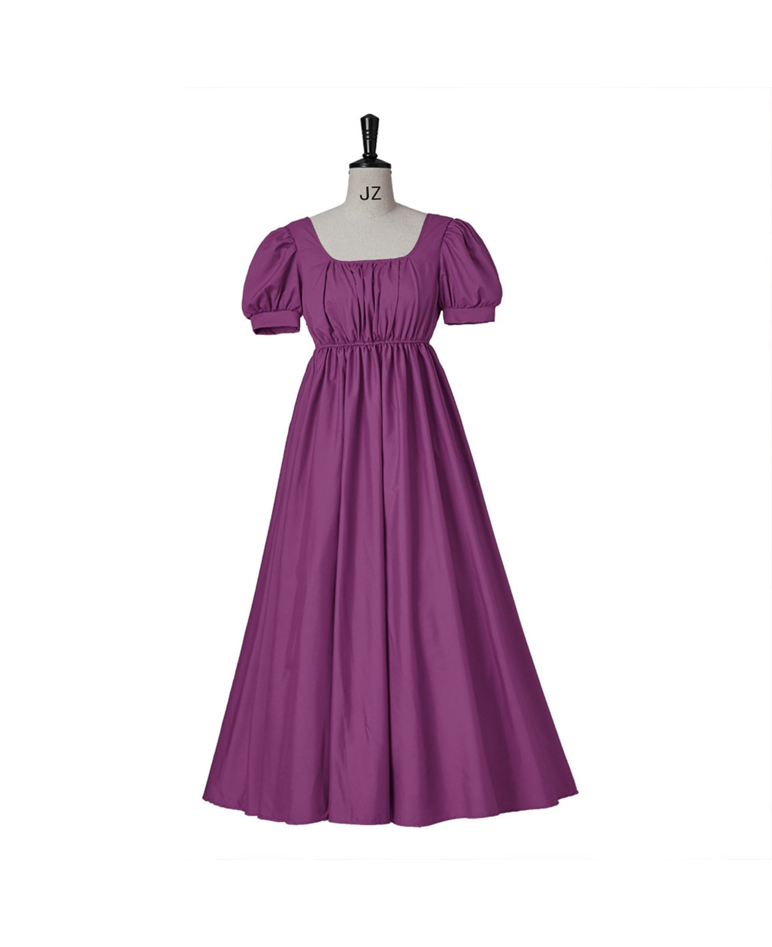 Bridgerton Regency Dress Victorian Era Tea Gown High Waist Dress Jane ...