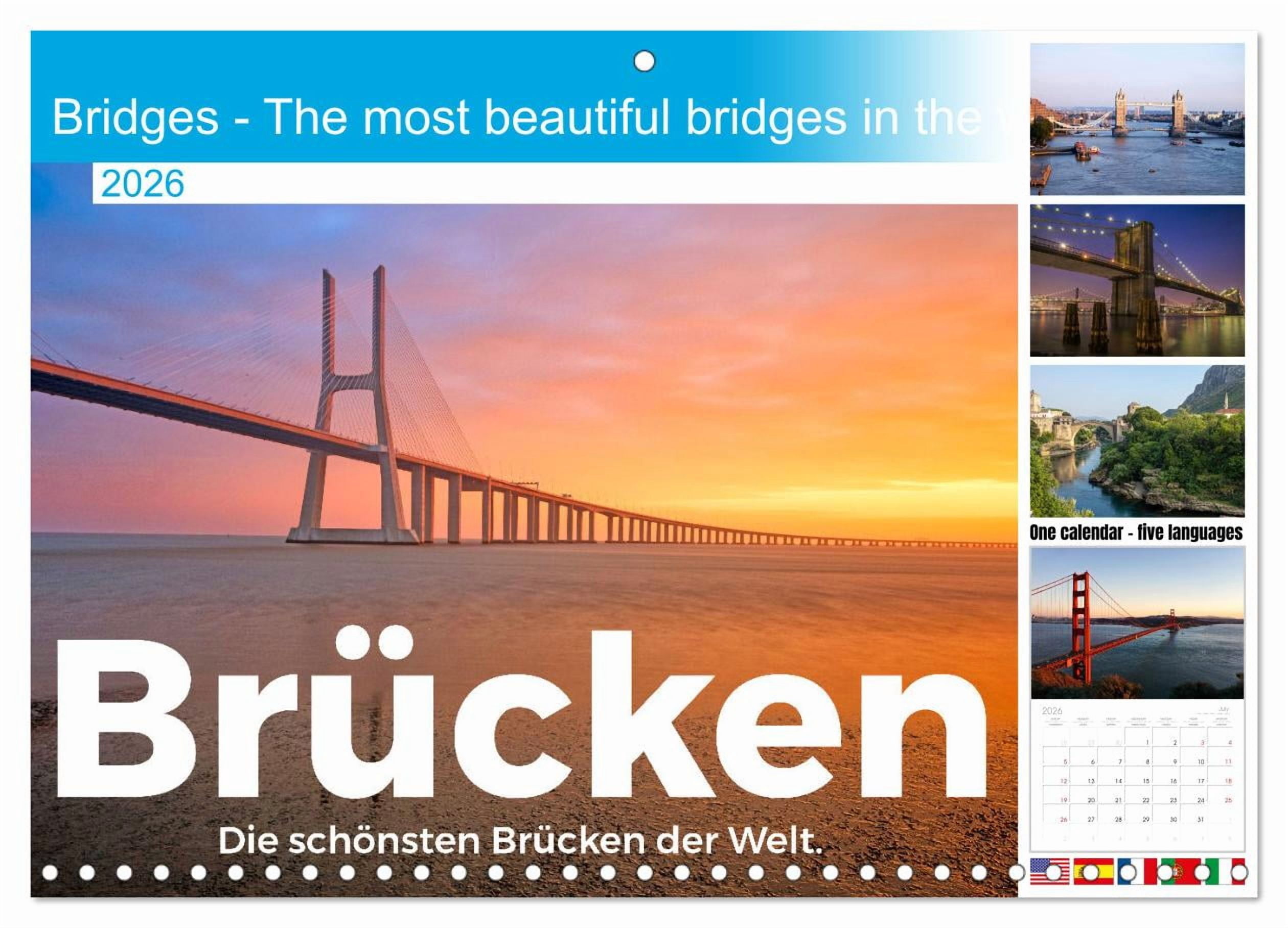 Bridges - The most beautiful bridges in the world. (Monthly Wall ...