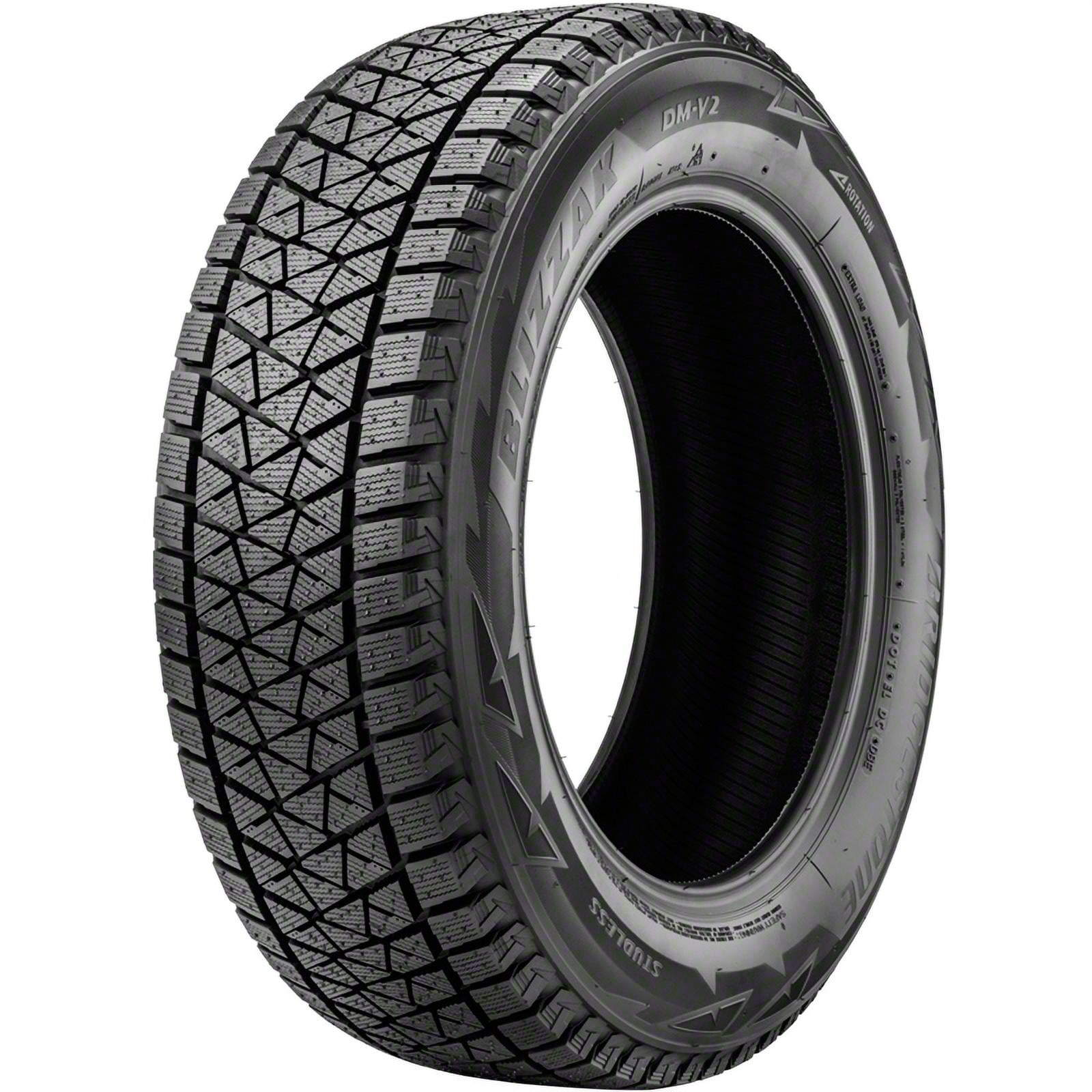 Bridgestone Blizzak DM-V2 Winter 235/75R15 109R XL Light Truck Tire ...