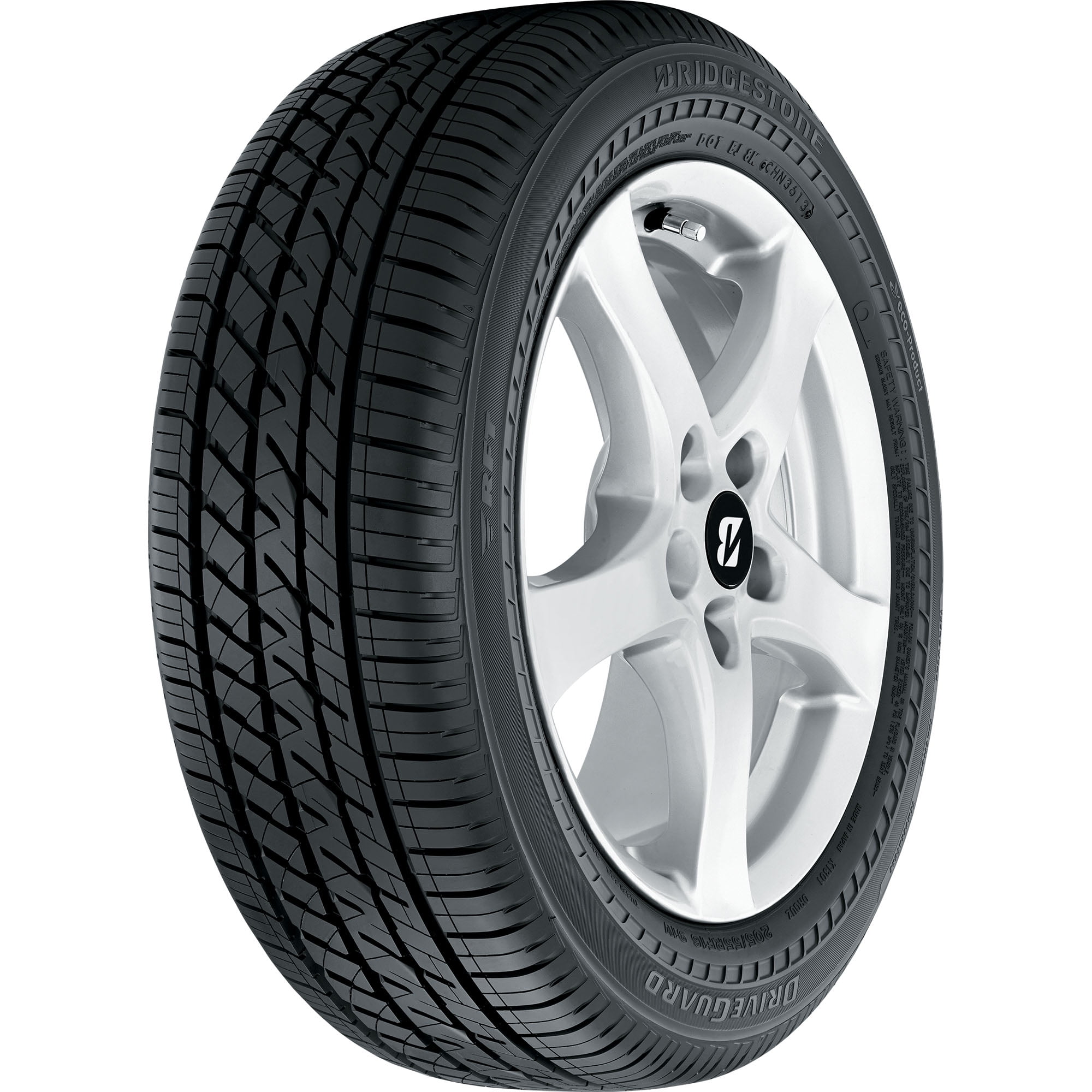 Bridgestone DriveGuard All Season 225/60ZR16 98V Passenger Tire - Walmart.com