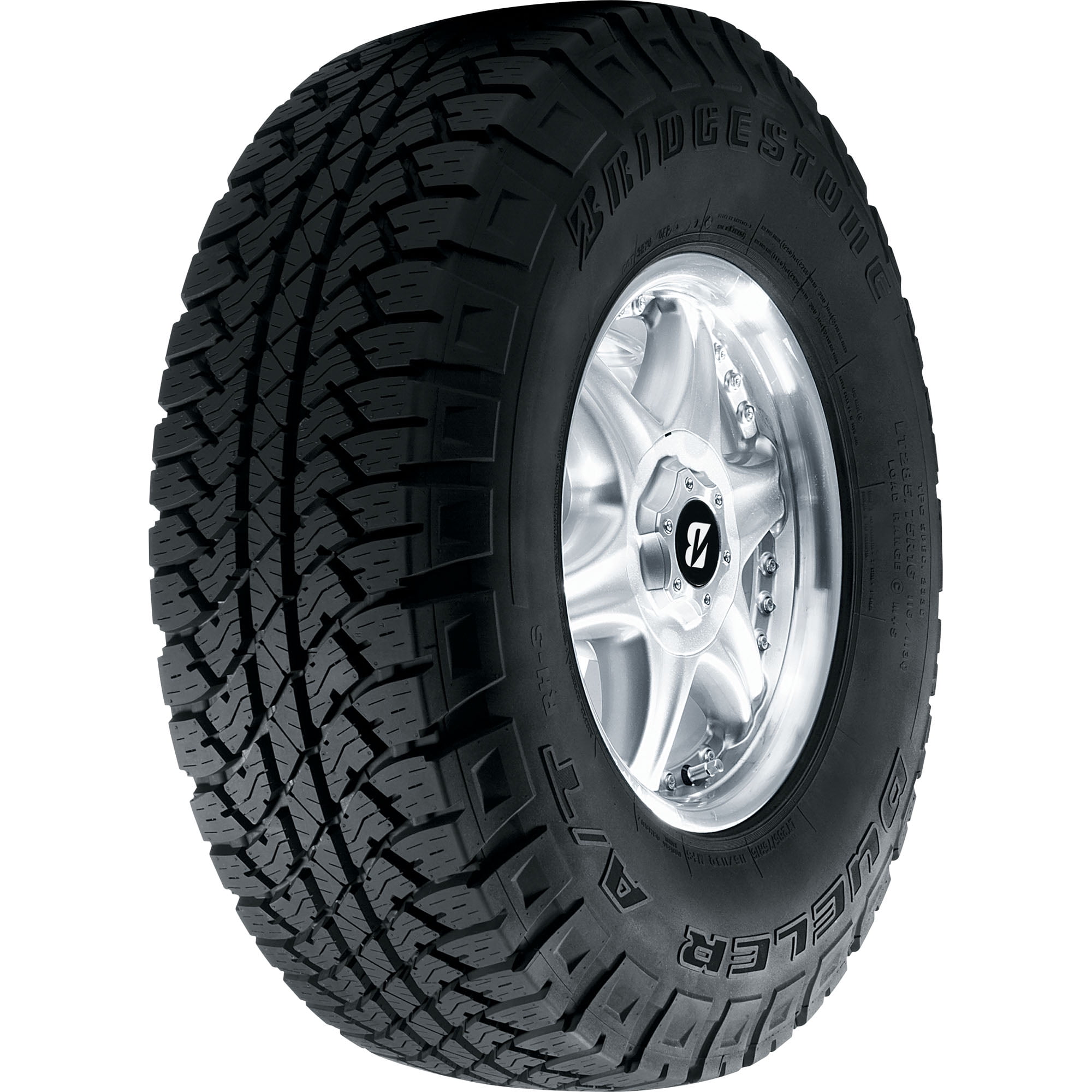 Bridgestone Dueler A/T RH-S All Terrain SUV Light Truck Tire, LT265 ...