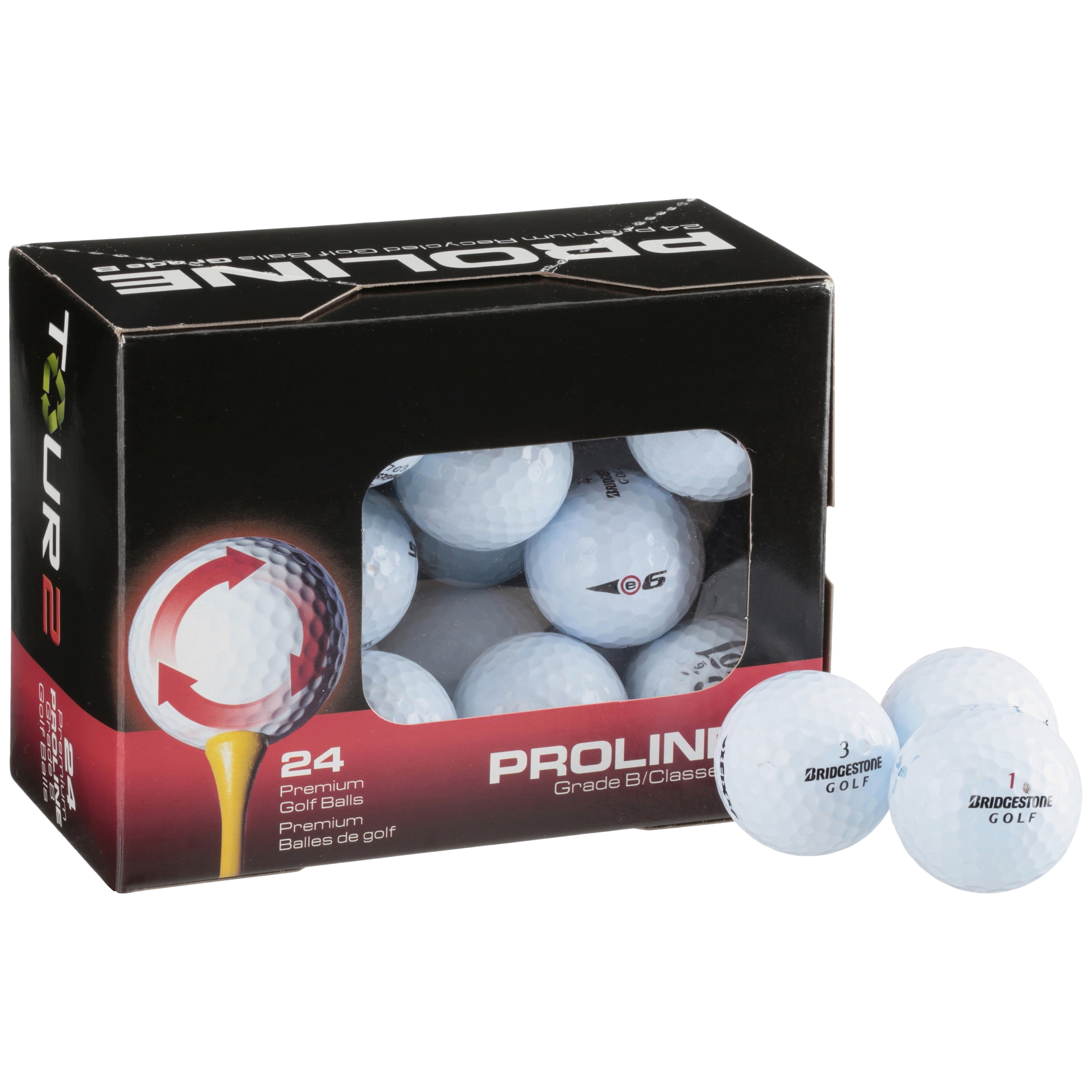 Bridgestone Golf Tour 2 Proline Golf Balls, Used, Good Quality, 24 Pack ...