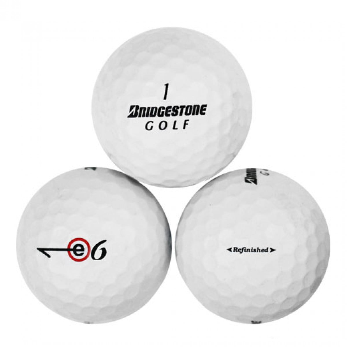 Free Shipping! Lost Golf Balls Bridgestone e6 Soft Golf Balls, 48 Pack ...
