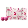 Bridgestone Lady Precept Pink Golf Ball - Dozen - Walmart.com