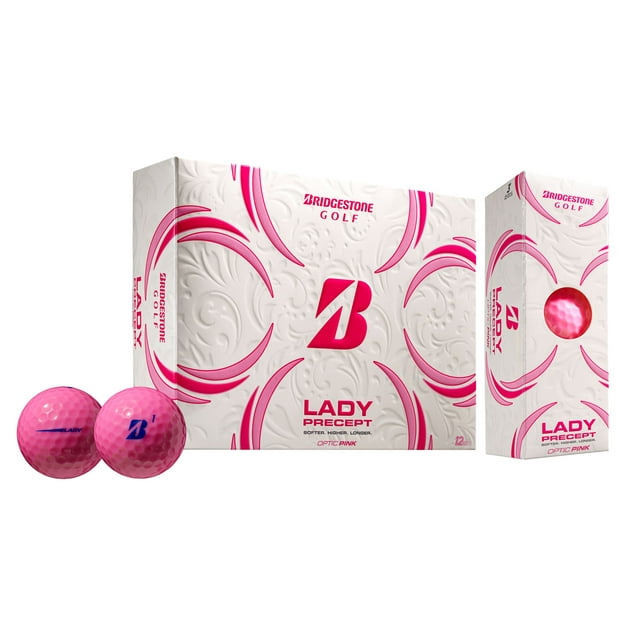 Bridgestone Lady Precept Pink Golf Ball - Dozen - Walmart.com