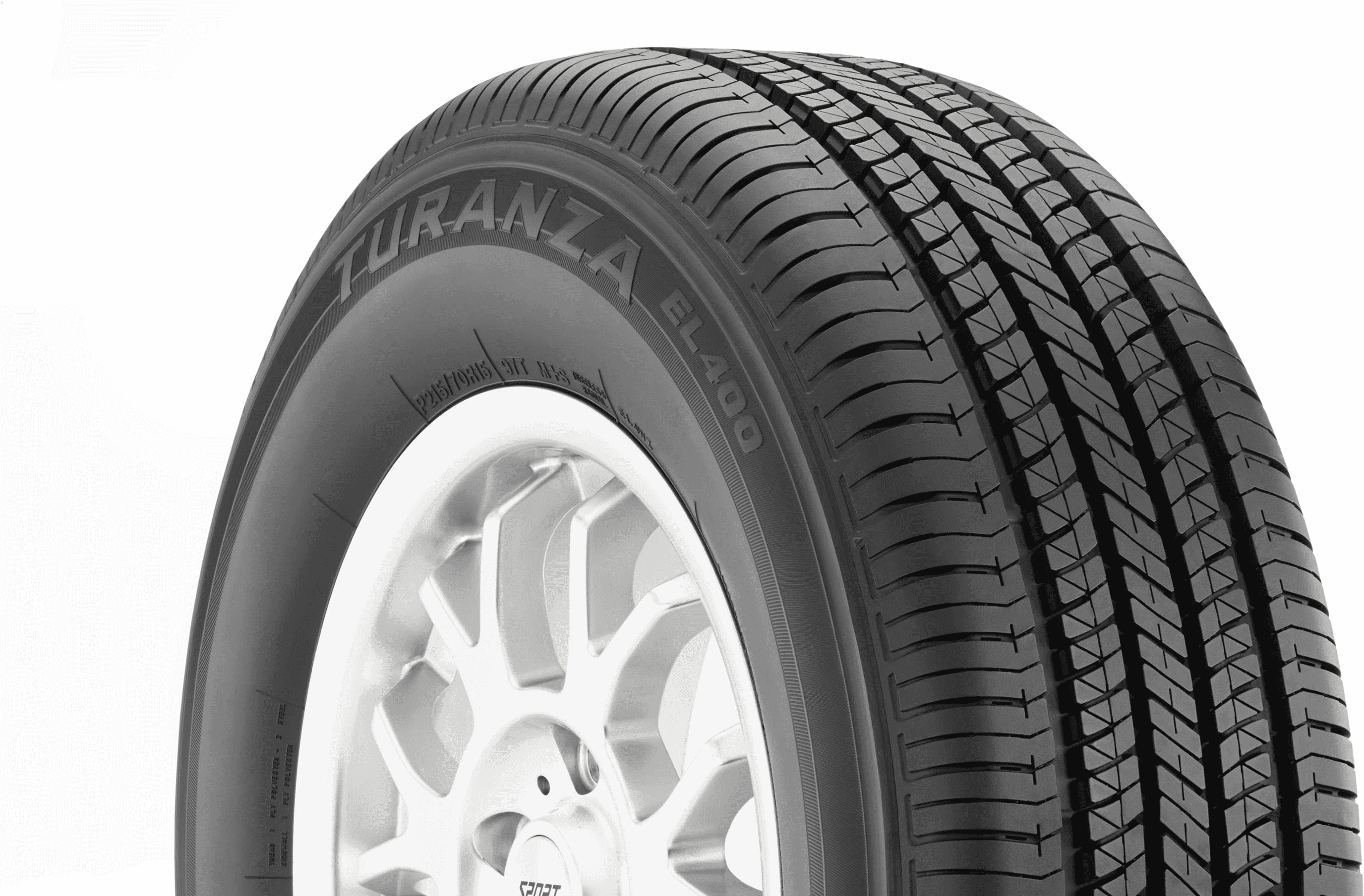 Bridgestone Turanza EL400-02 P205/70R15 95T B (4 Ply) WW Fits: 1998 ...