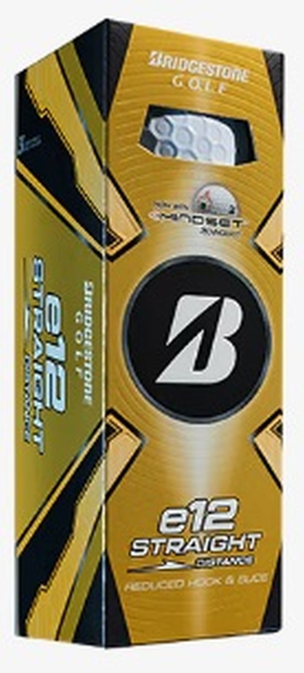 Bridgestone e12 Straight Distance Golf Balls (White, 3pk) 1 Sleeve 2025 NEW - Walmart.com