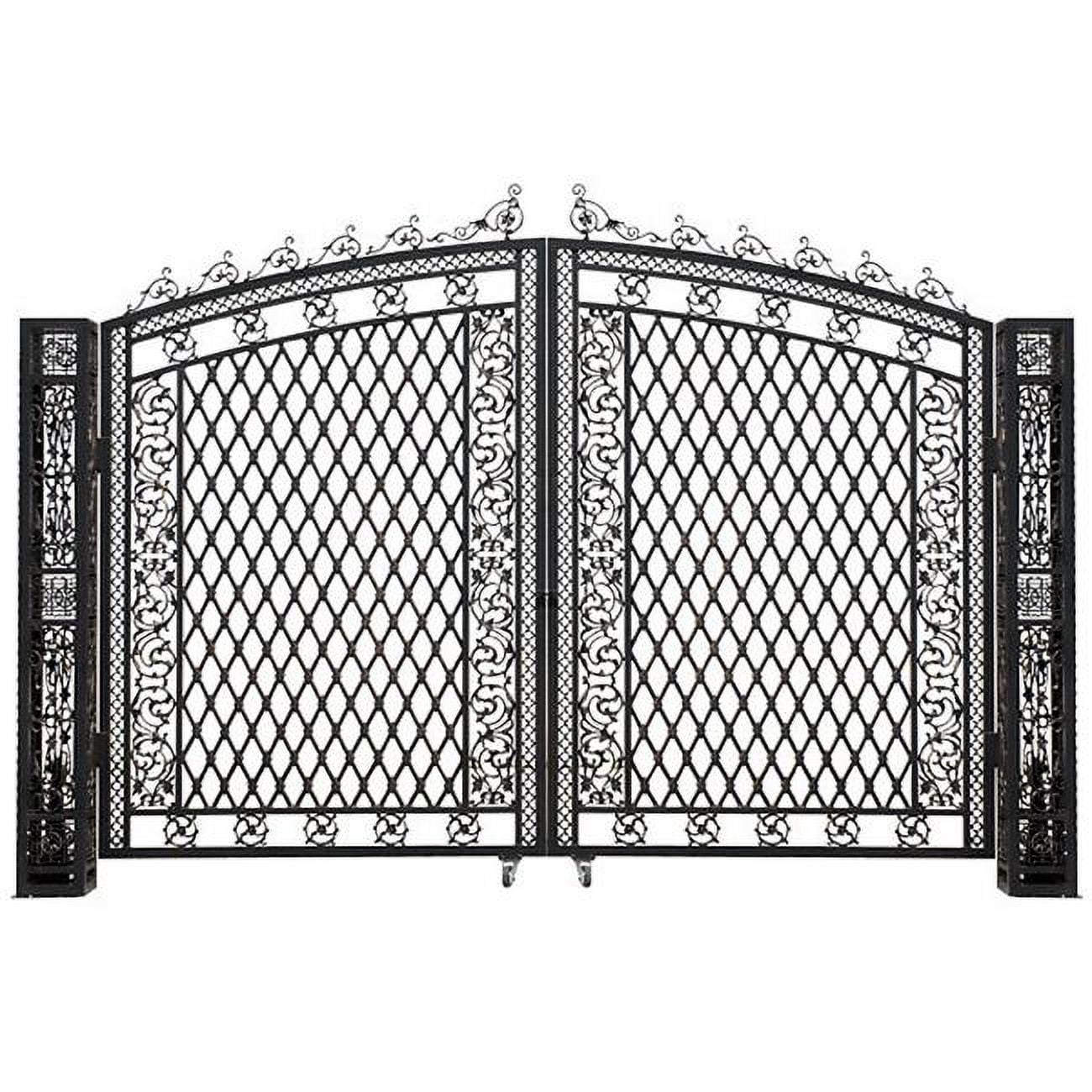 KC Right Side Aluminum Gate, Black - Walmart.com