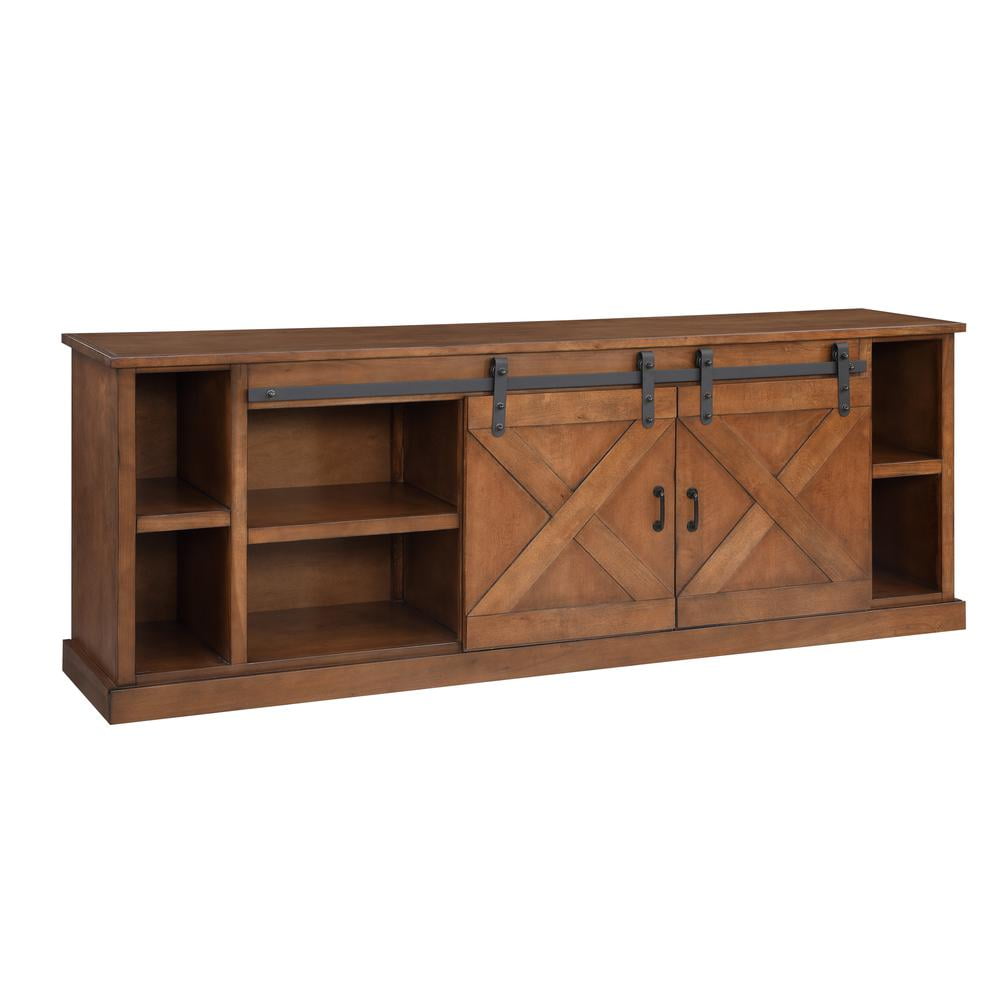 Bridgevine Home Farmhouse 85 inch TV Stand Console for TVs up to 95 ...