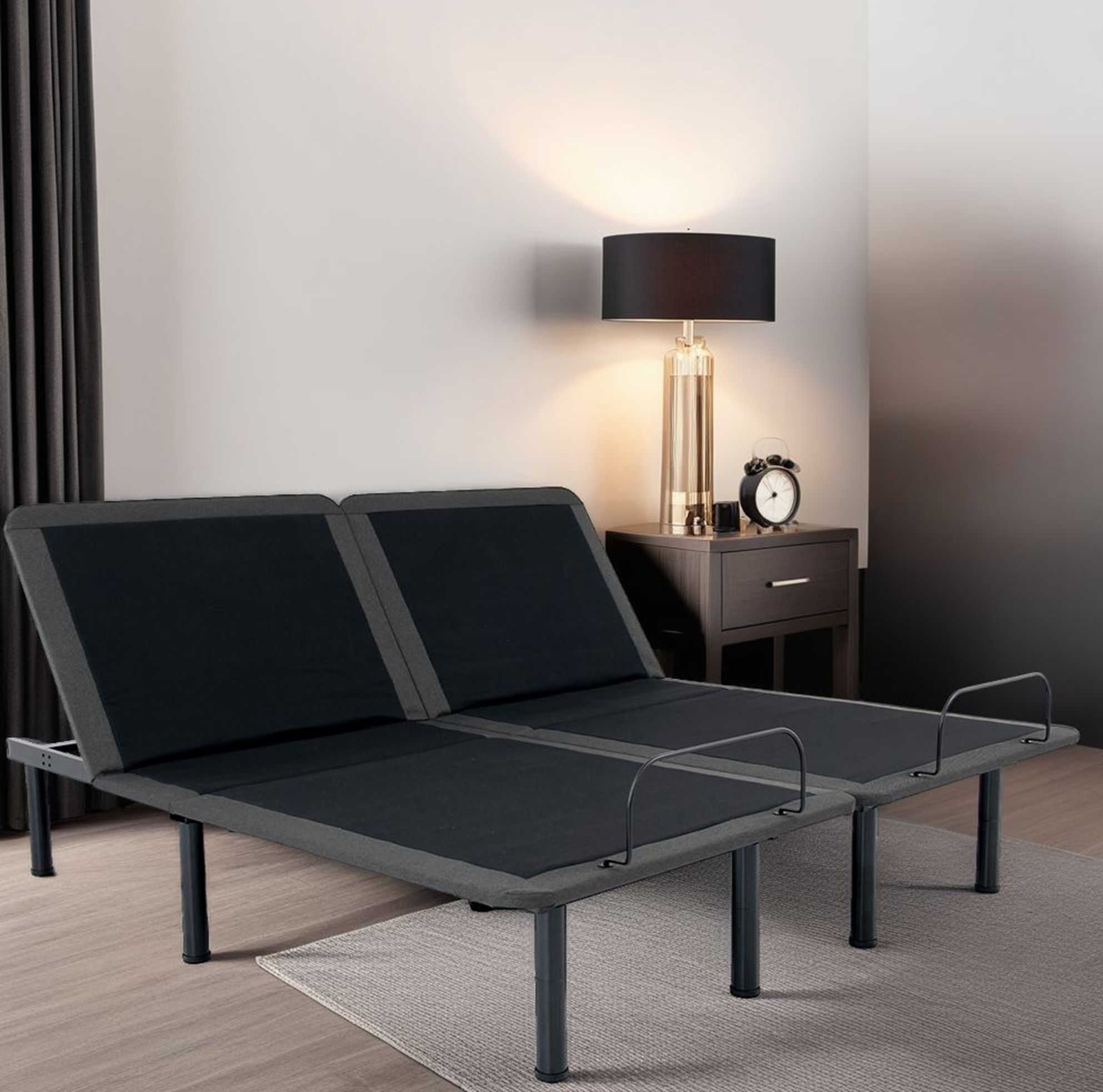 Free Shipping! Bridgevine Home King Size Bed Frame with Adjustable Flex ...