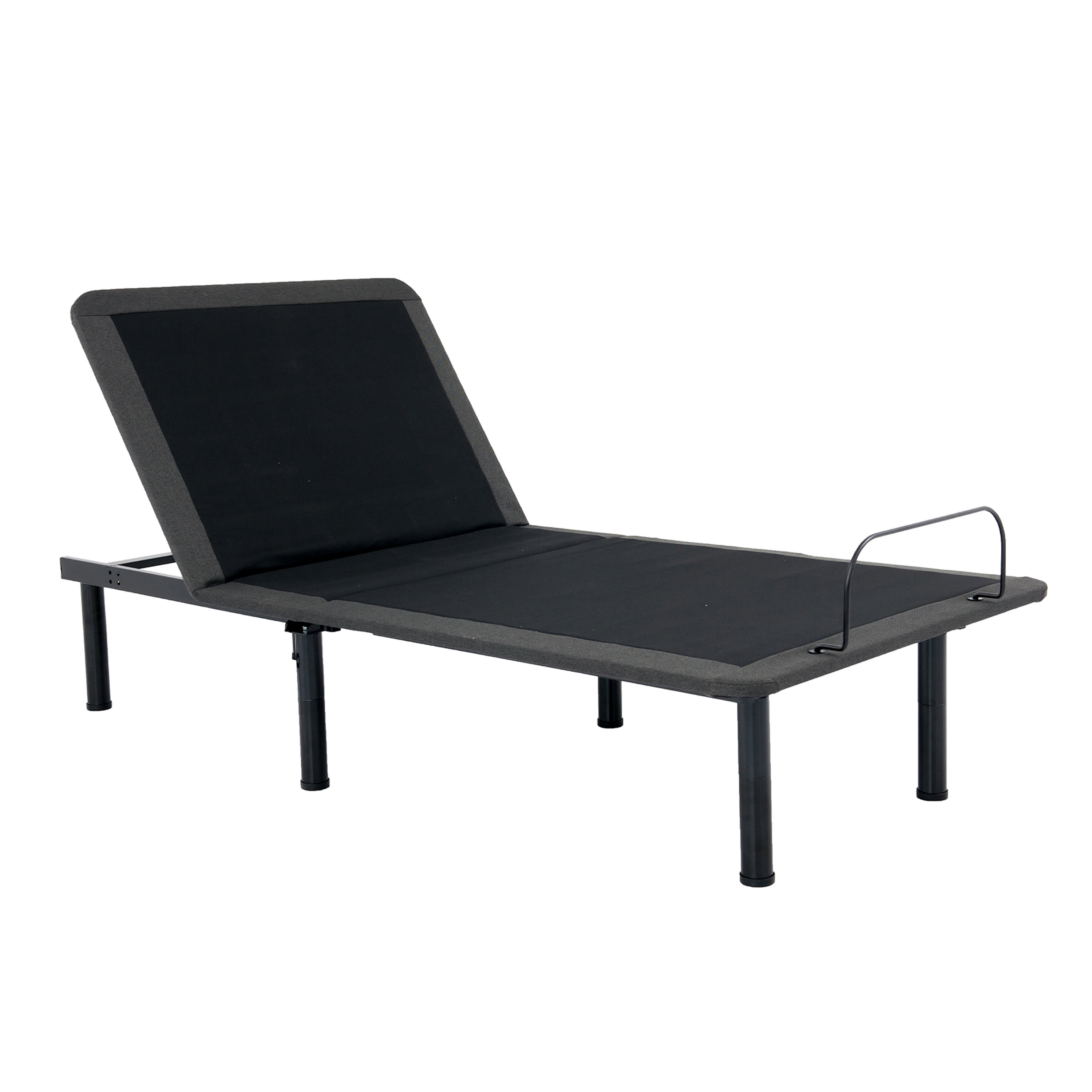 Bridgevine Home Twin Size Adjustable Bed Frame with Voice Activated ...