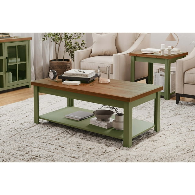Bridgevine Home Vineyard 48 inch Coffee Table, No Assembly Required ...