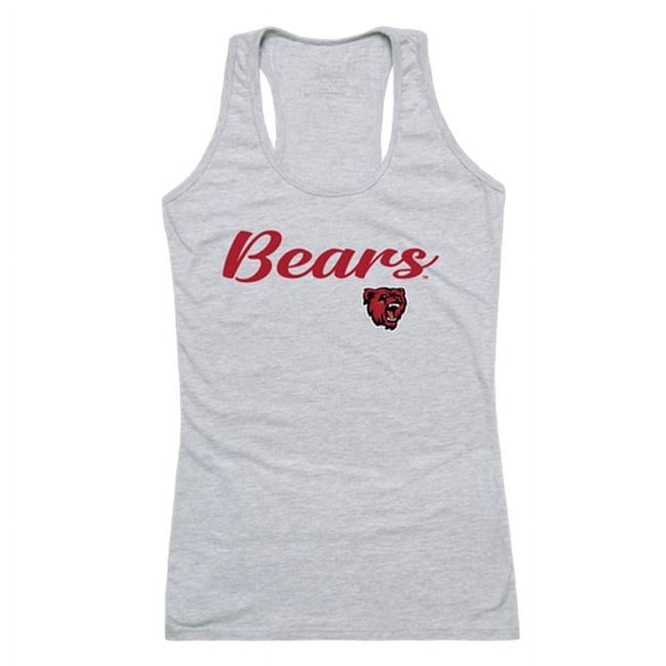 Bridgewater State University Bears Script Tank Top, Heather Grey ...