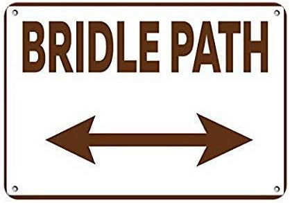 Bridle Path Bidirectional Activity Sign Campground Signs Warning ...