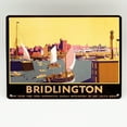 Bridlington LNER Railway Poster Metal Sign British Rail Travel Vintage ...
