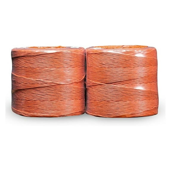 Bridon Max Orange Hay Baling Twine, 110 Pound Knot Strength and 20,000 ...