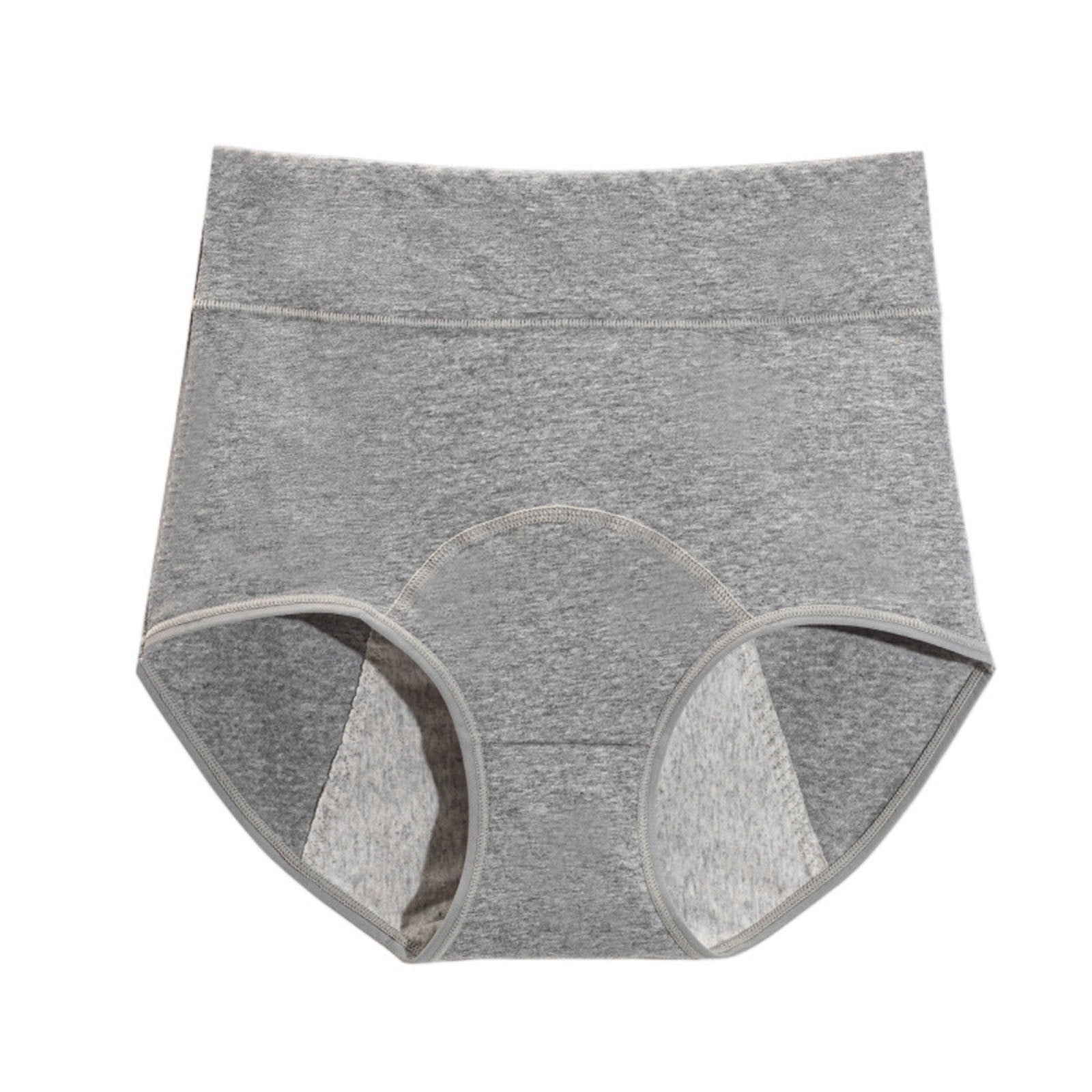Brief Panties for Women High Waisted Full Coverage Underwear Breathable ...