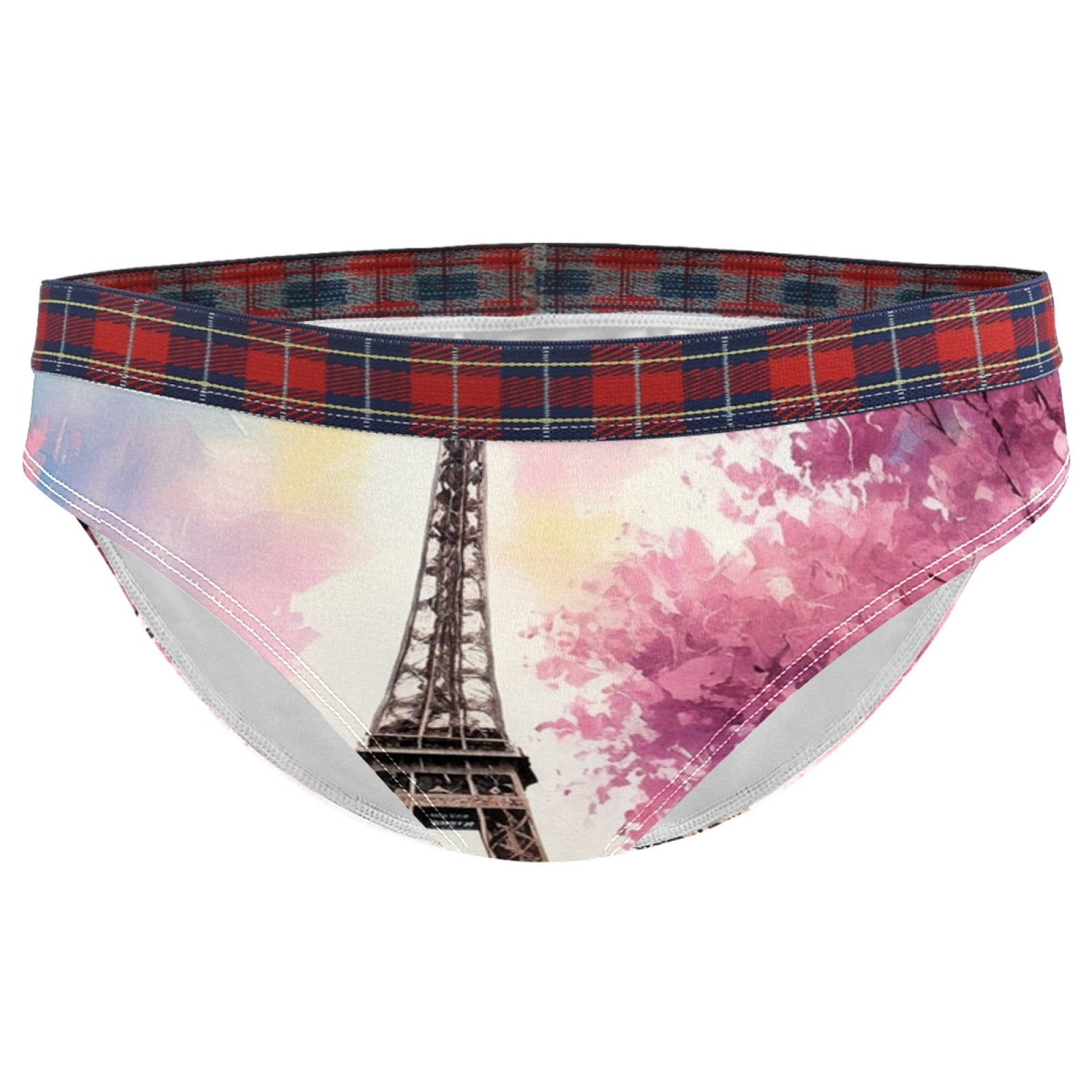 Brief Underwear Bikini Panties For Women Bikini Underwear M Paris Street Print Eiffel Tower