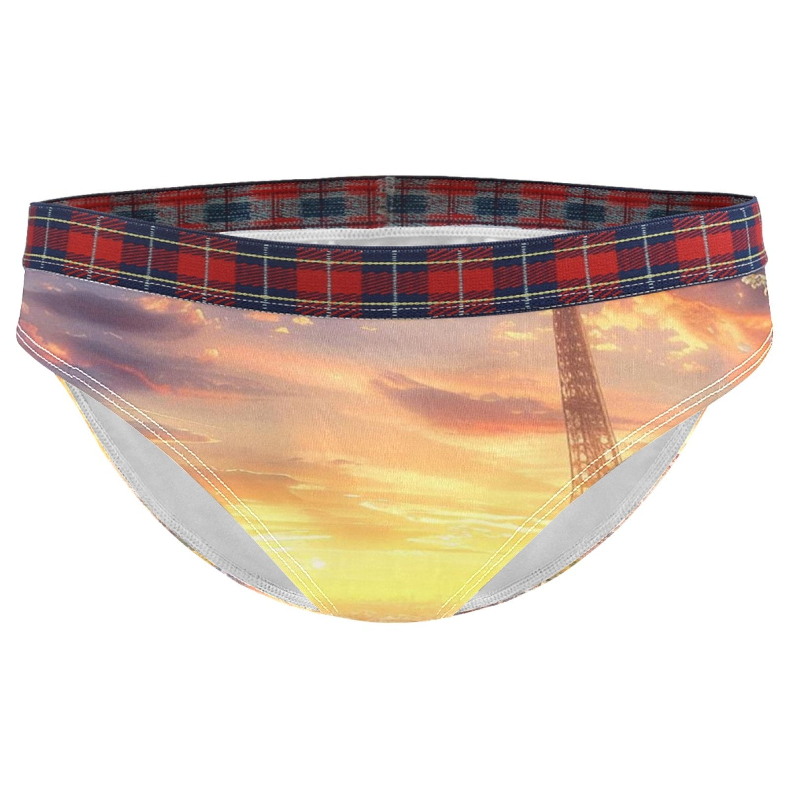 Brief Underwear Bikini Panties For Women Bikini Underwear Xxl Eiffel Tower Sunset Paris