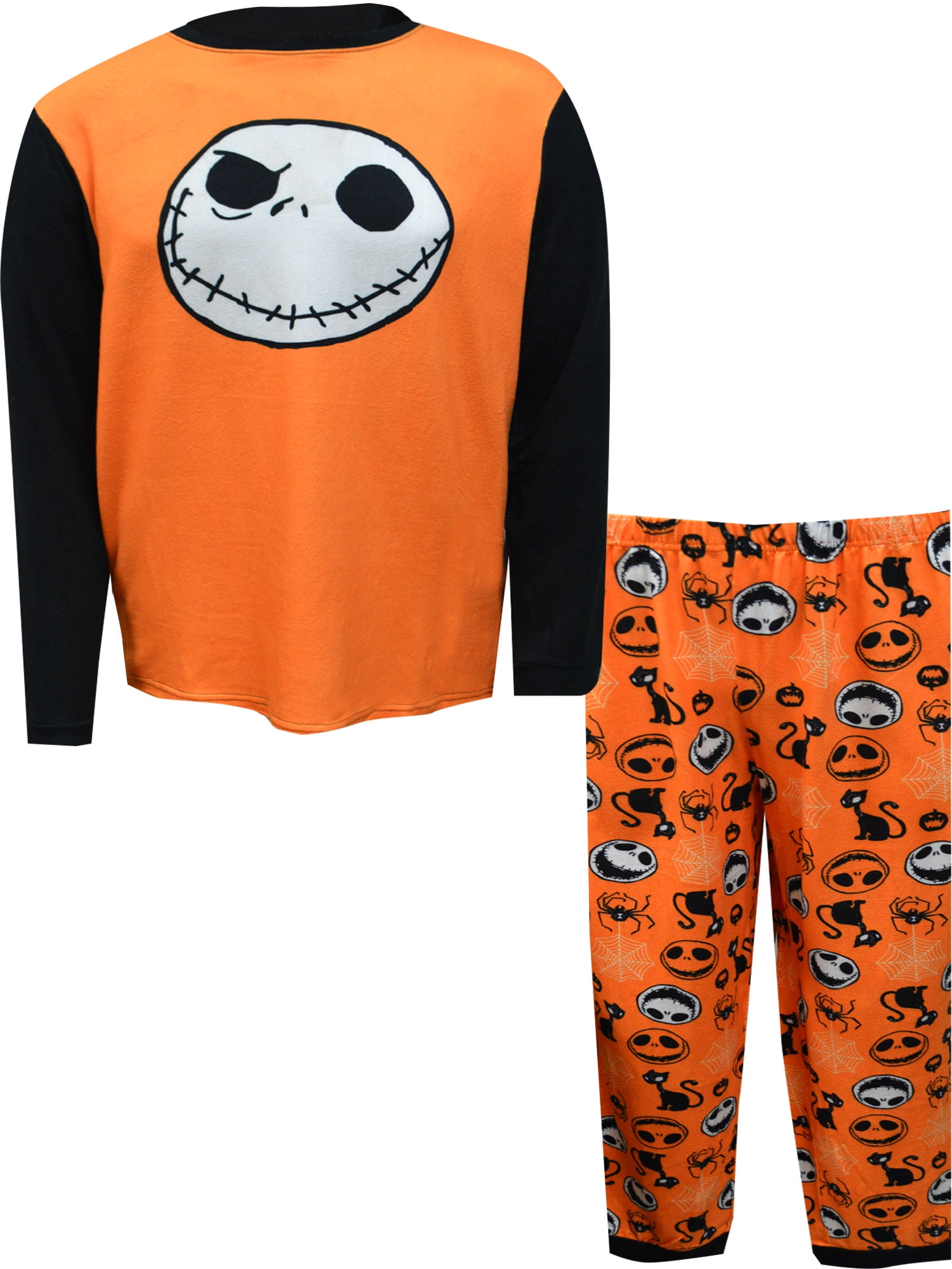 Briefly Stated Mens Jack Skellington Super Soft Guys Jogger Pajama ...