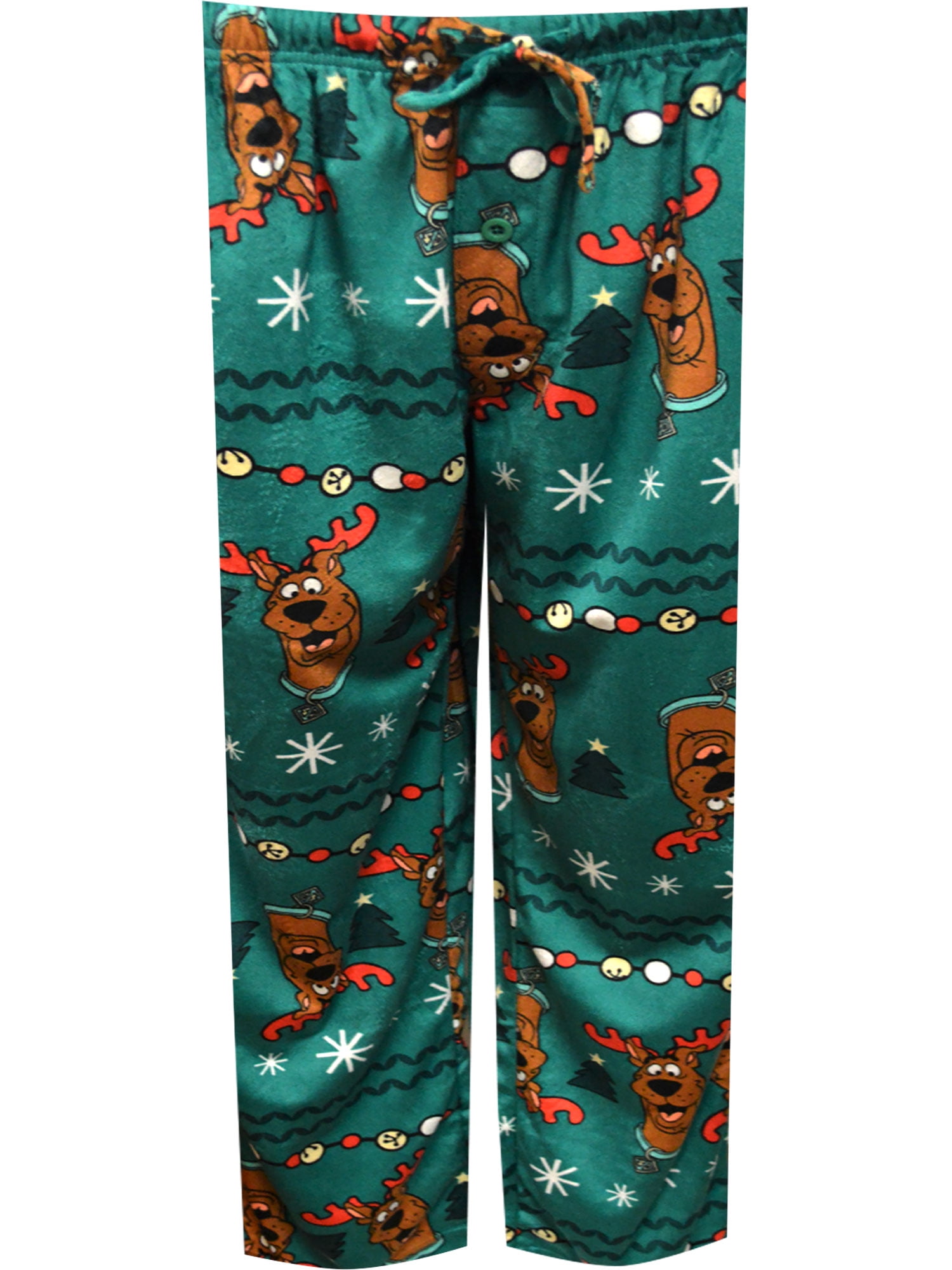 Briefly Stated Mens Scooby Doo Christmas Jingle On Silky Fleece Lounge ...