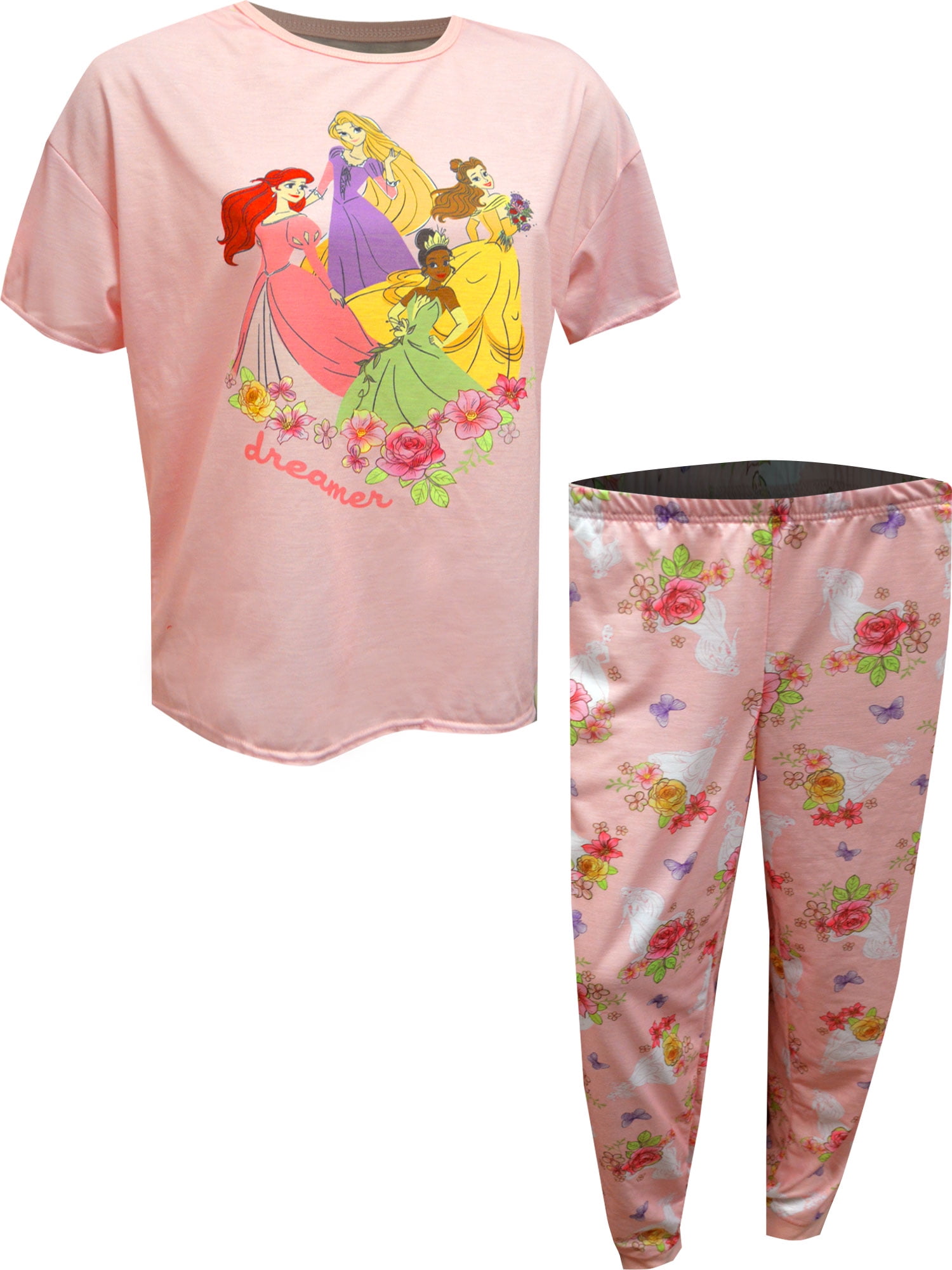 Briefly Stated Womens Disney Princesses Ariel, Tiana, Belle, Rapunzel ...