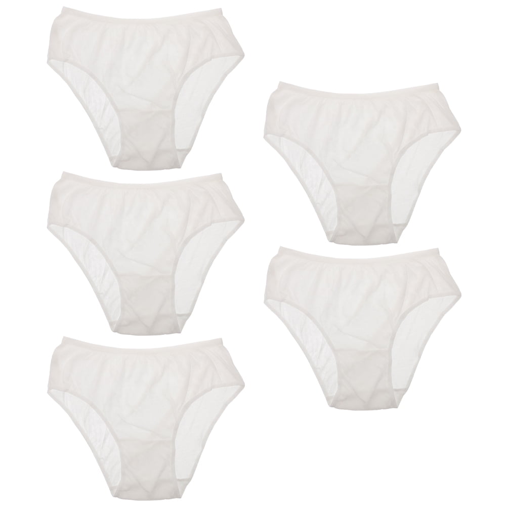 Briefs Underwear Disposable Panties Women Cotton Travel Spa Tanning ...
