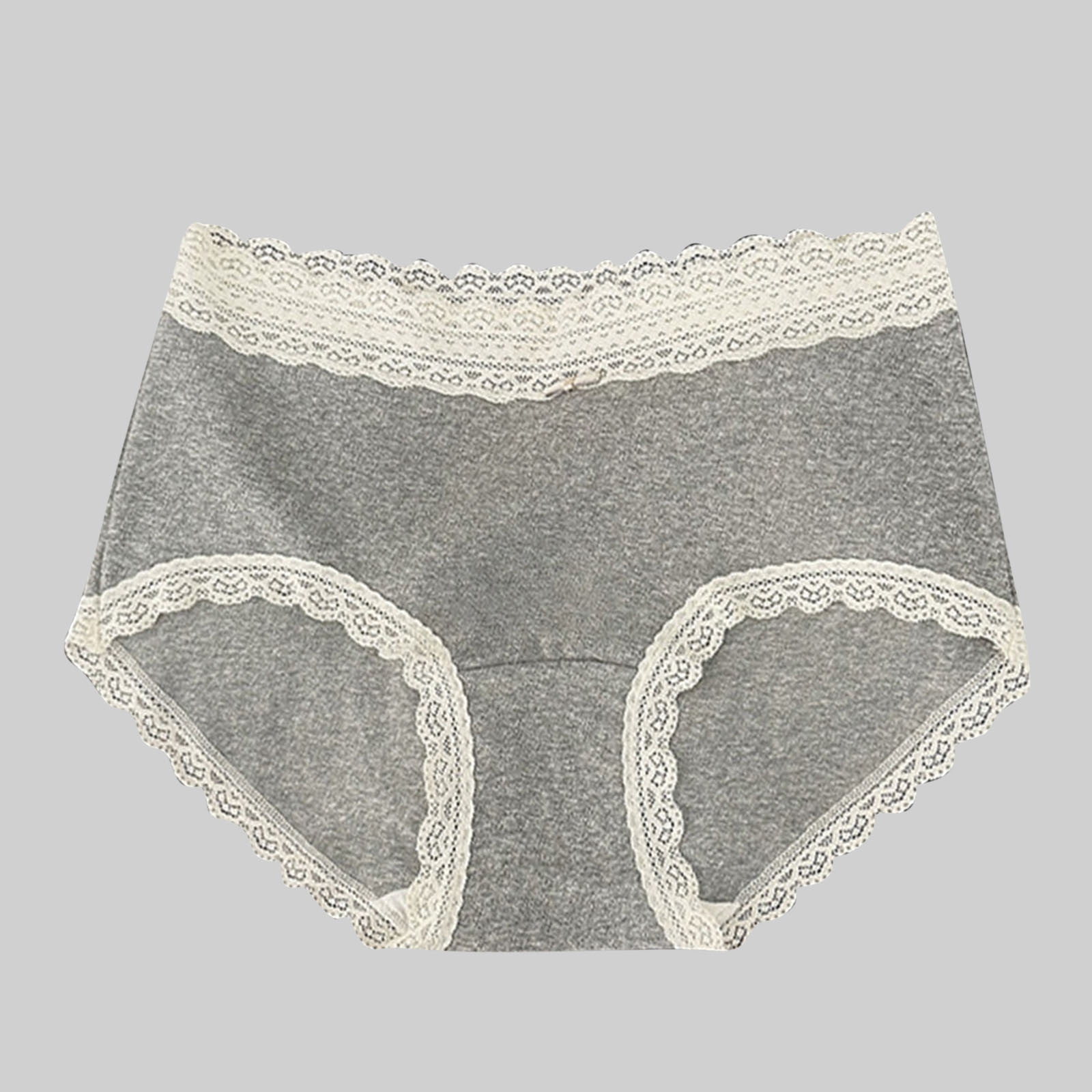 Briefs for Womens Full Cover Panties with Lace Side Seamless Ladies ...