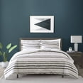 Brielle Home Porter Striped 100% Cotton Comforter Set - Walmart.com
