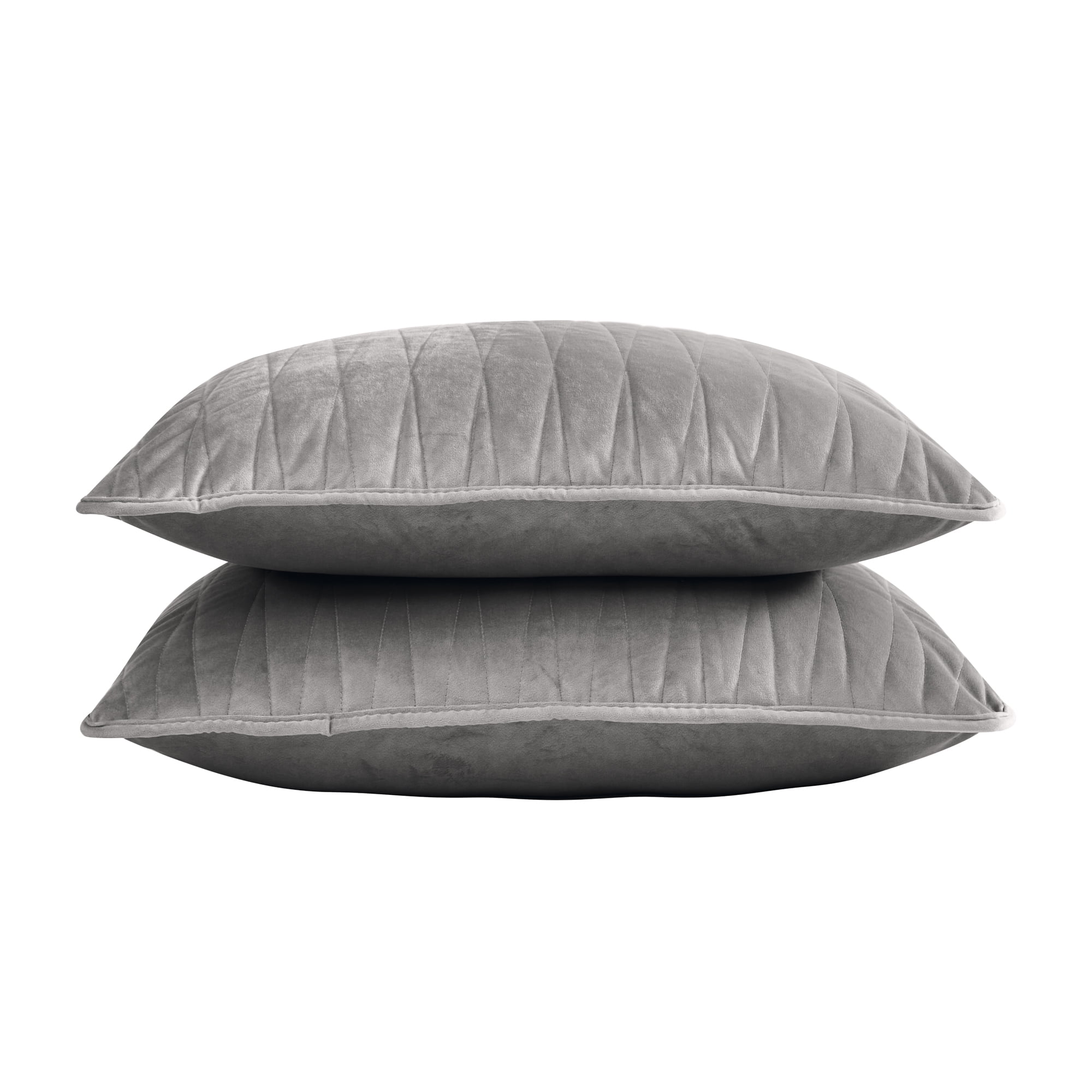 Brielle Home Velvet Diamond Quilt Collection - Walmart.com