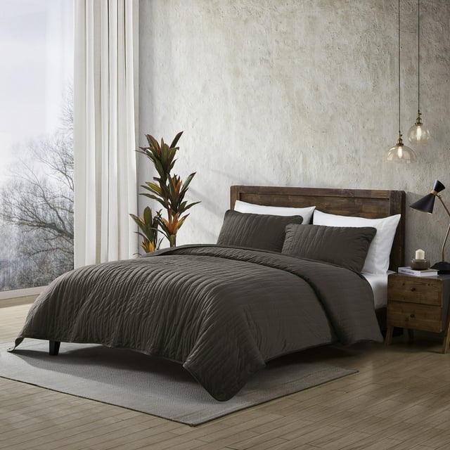 Brielle Home Velvet Diamond Quilt Collection - Walmart.com