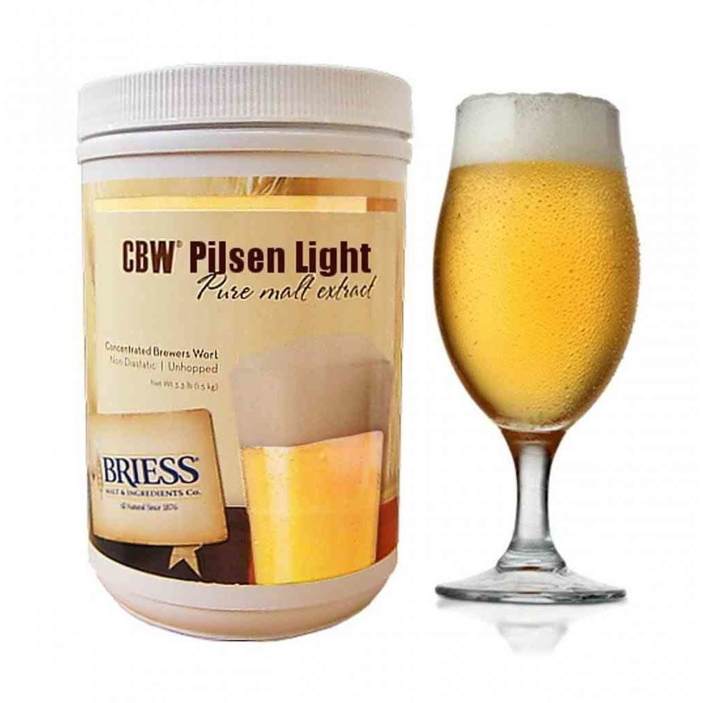 Briess CBW Pilsen Light (3.3 lb) Liquid Malt Extract - Walmart.com