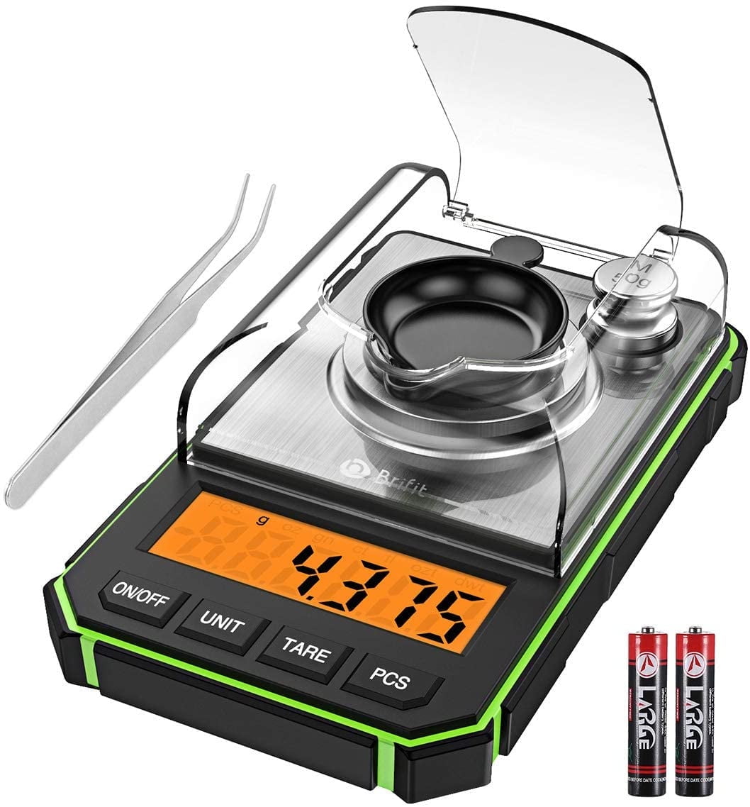 Brifit Digital Milligram Scale, 50g Portable Mini Scale, 0.006g Precise ...