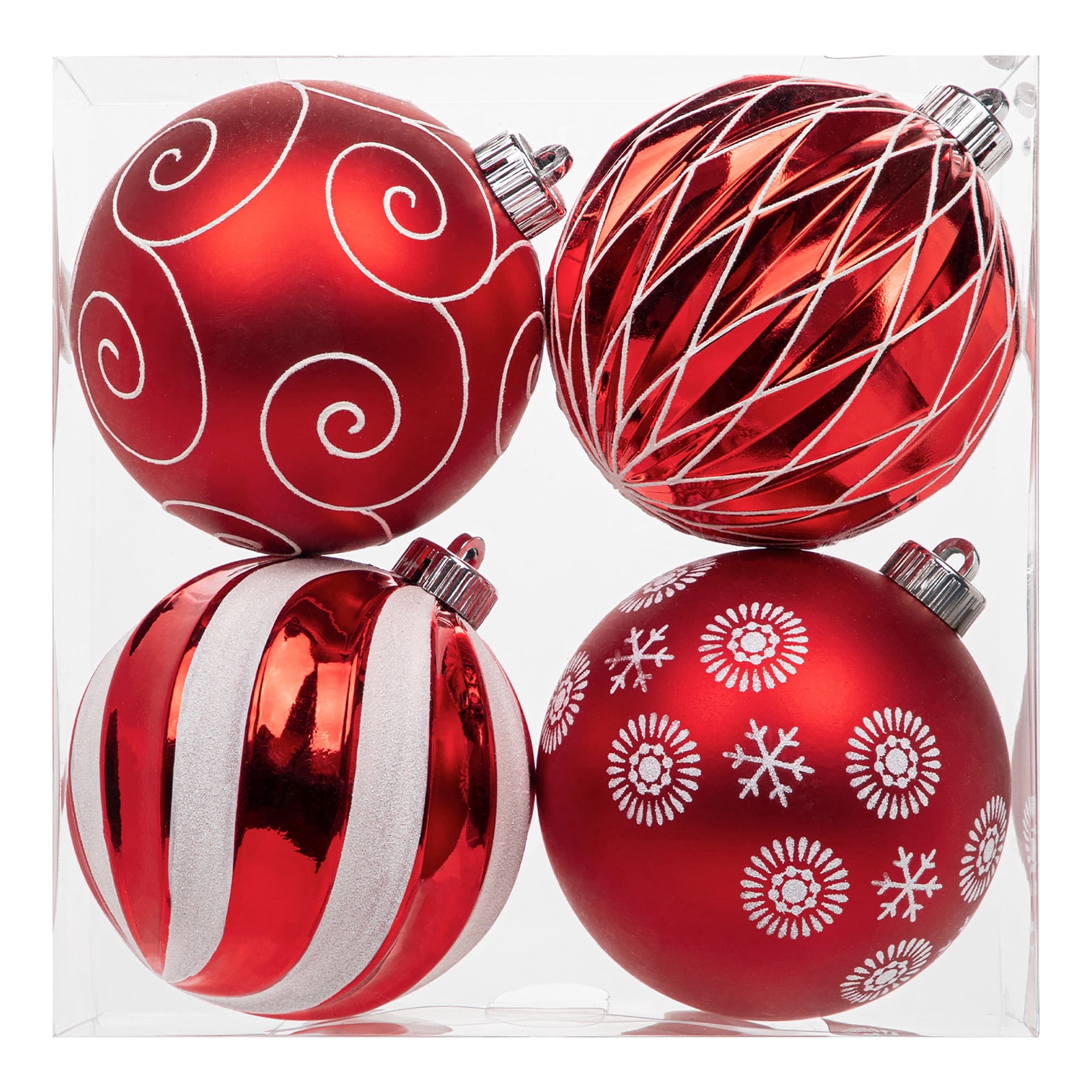 Briful Christmas Ball Ornaments 4.7" Large Shatterproof Tree Hanging ...