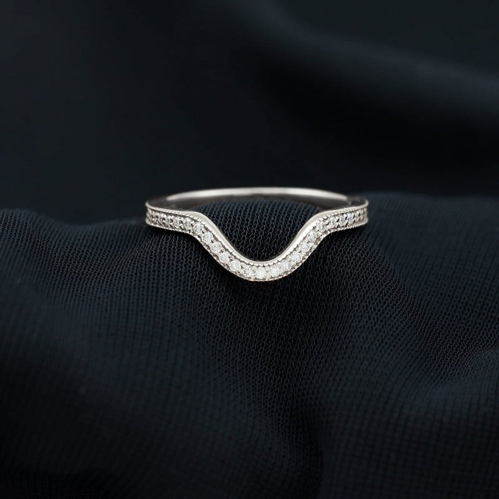 Brig Jewel 1.5 Ct Round Cut Diamond Wedding Ring – 14K White Gold ...