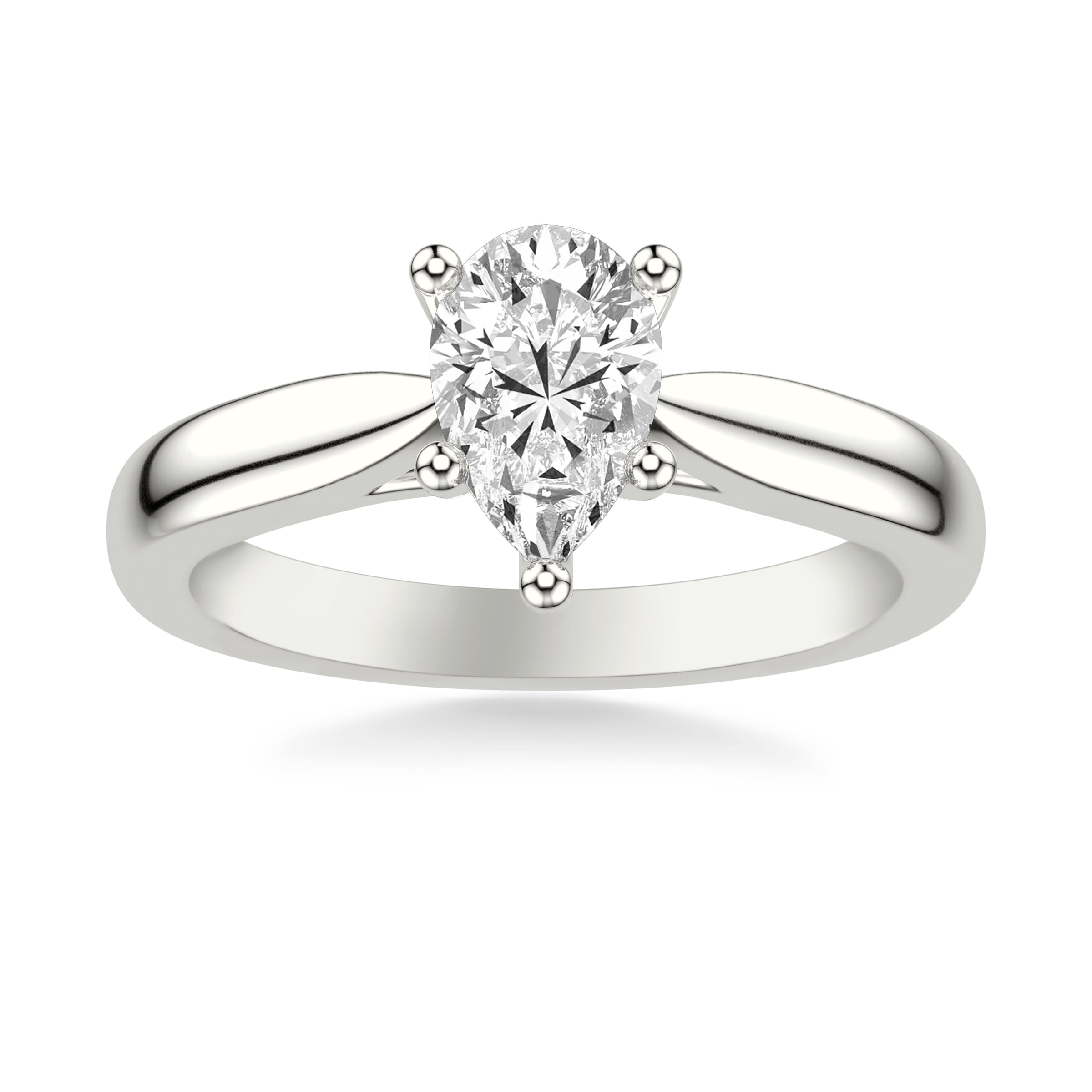 Brig Jewel Wedding Engagement Ring for Women's - 1.5 Ct Pear Cut ...
