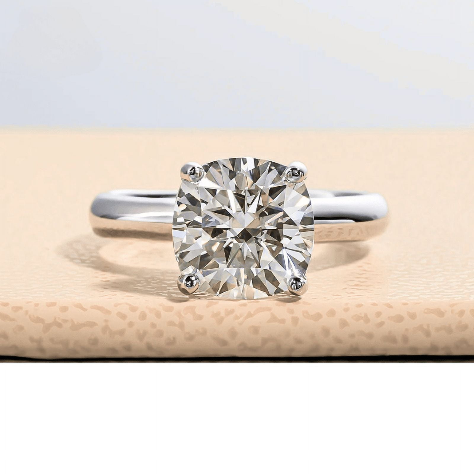 Brig Jewel White Gold Plated 14K Diamond Rings for Her - Excellent 2.3 ...