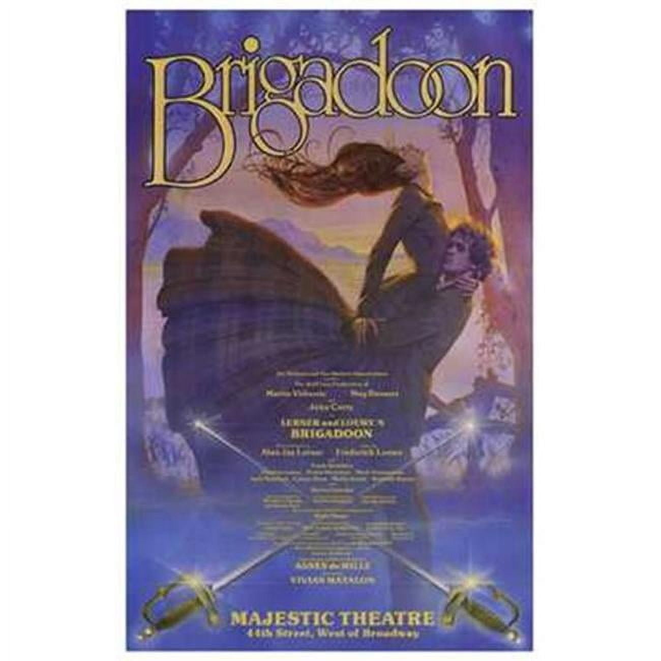Brigadoon Broadway Musical Movie Poster - 11 x 17 in. - Walmart.com