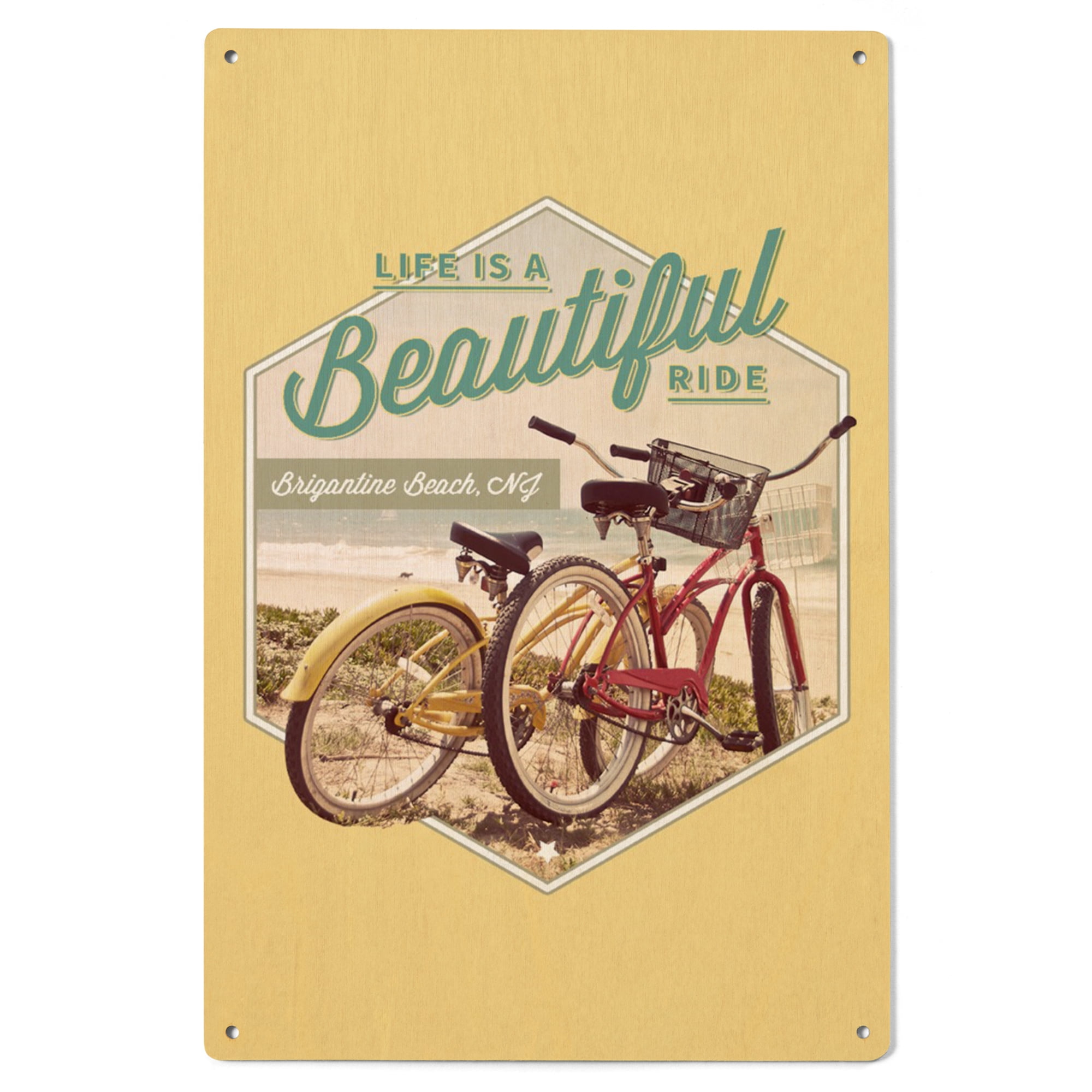 Brigantine Beach, New Jersey, Life is a Beautiful Ride, Contour Birch ...