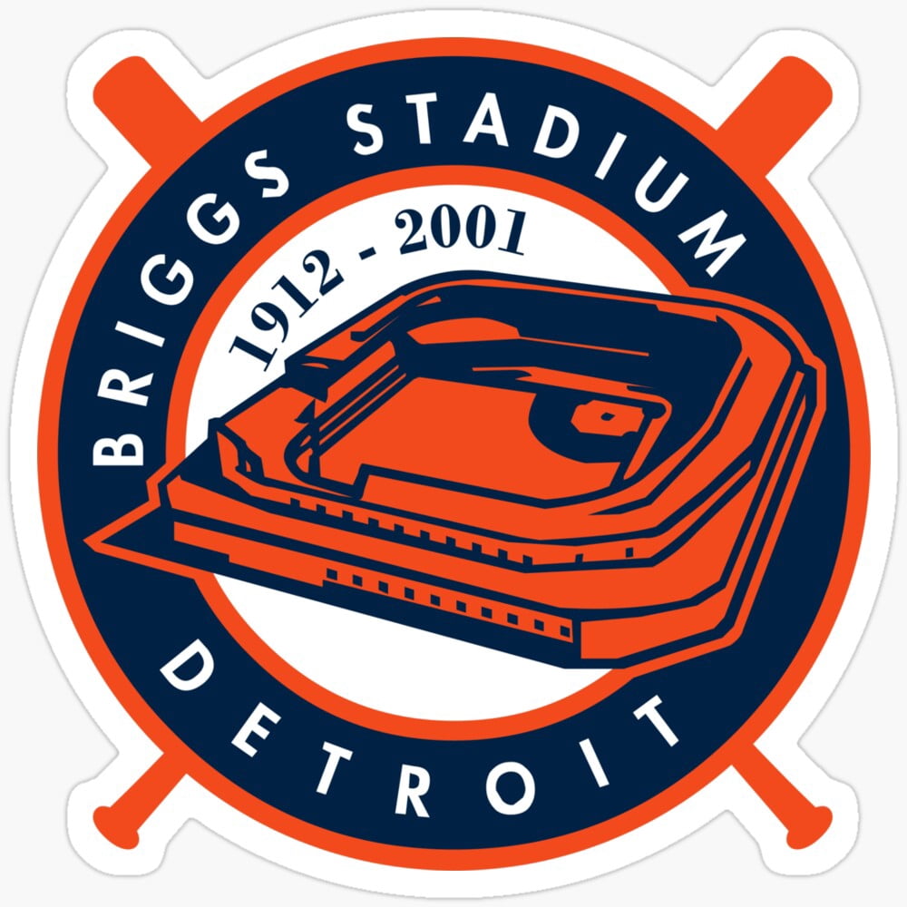 Briggs Stadium Sticker Baseball Sticker, Football Sticker, Basketball ...